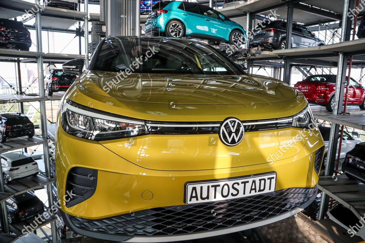 Volkswagen Id4 Front Id3 Back Electric Editorial Stock Photo - Stock ...