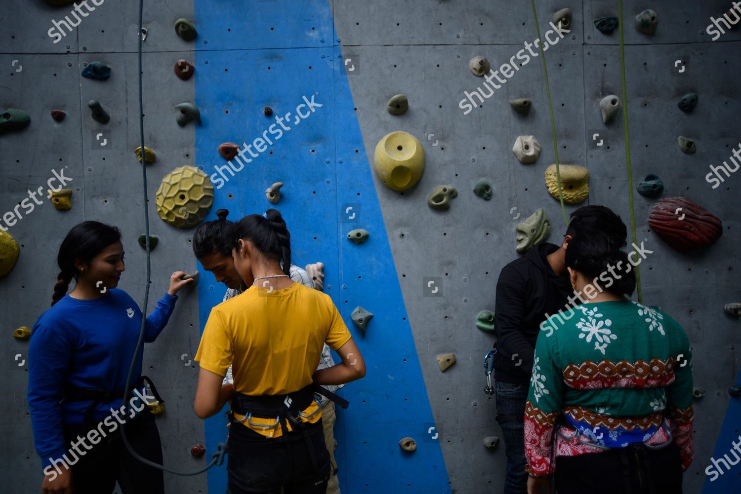 Staff Helps By Giving Directions Guiding Editorial Stock Photo - Stock ...
