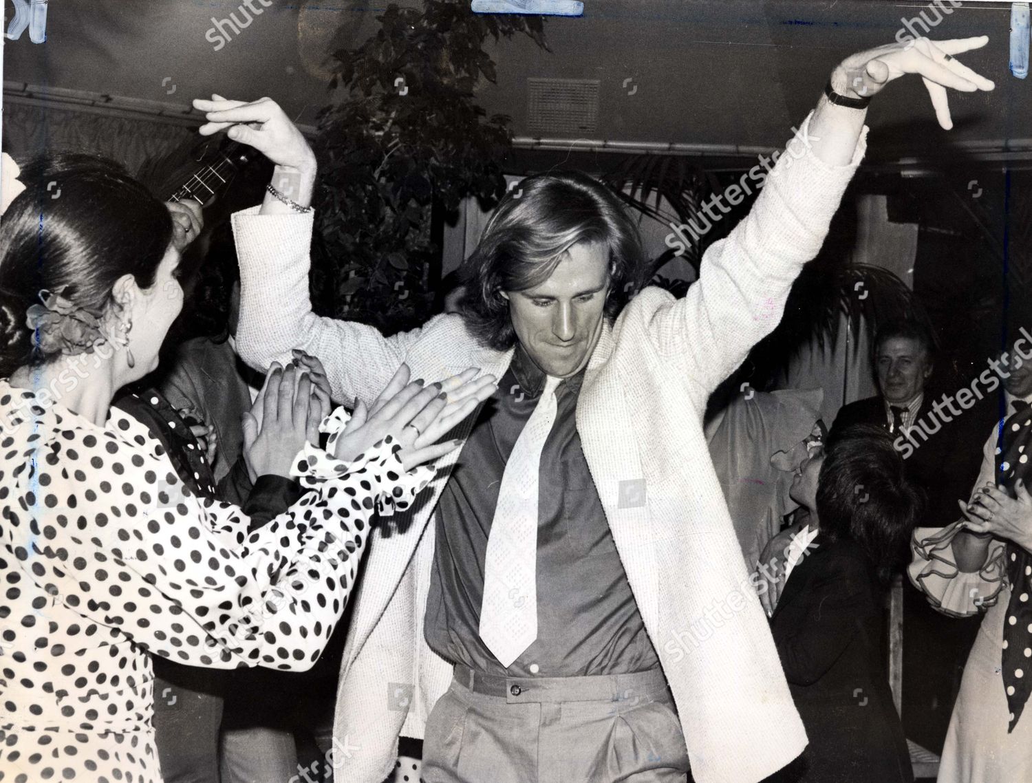 BJORN BORG DANCING SWEDISH TENNIS PLAYER Editorial Stock Photo - Stock ...