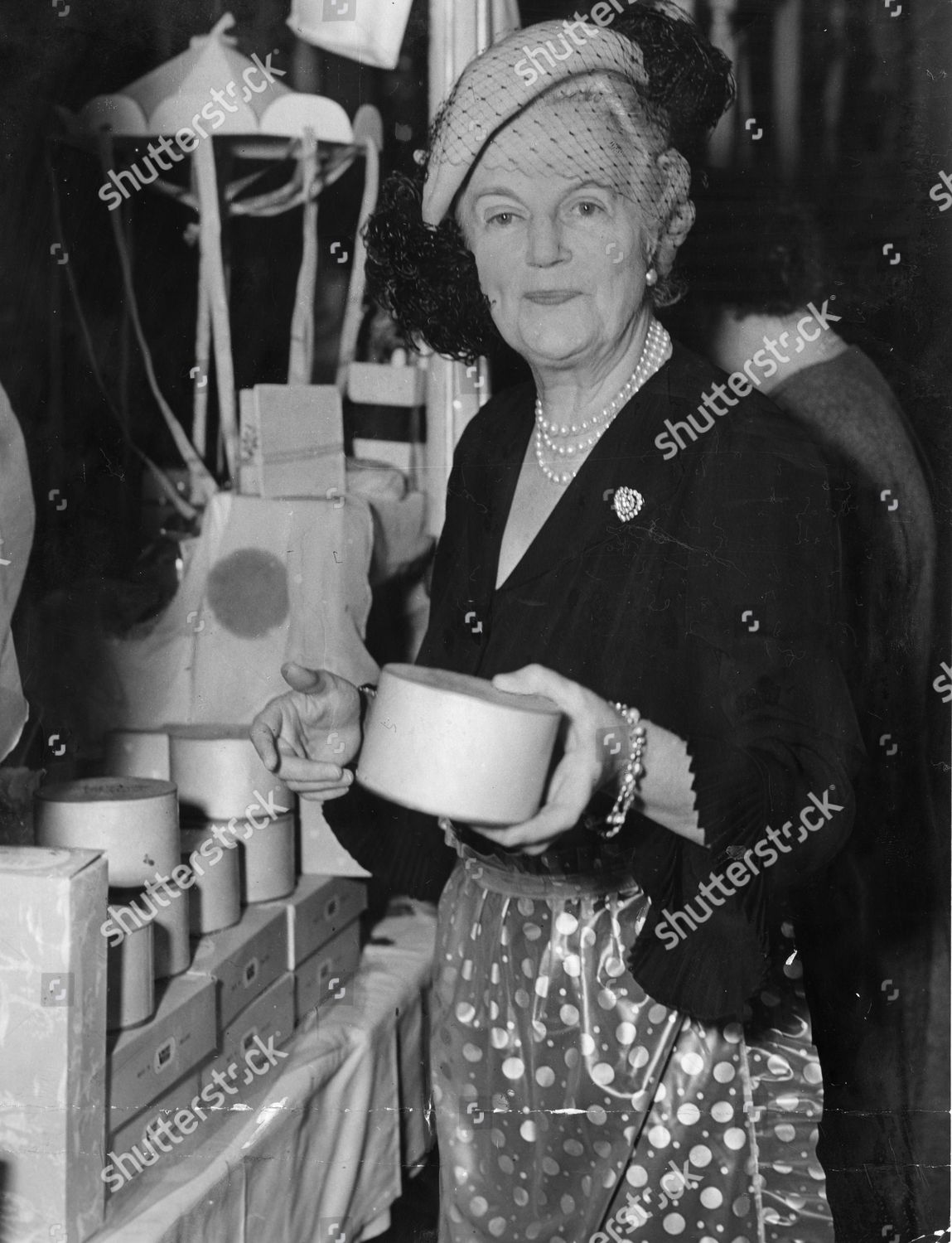 Mrs Clementine Churchill Wife Winston Seen Editorial Stock Photo ...