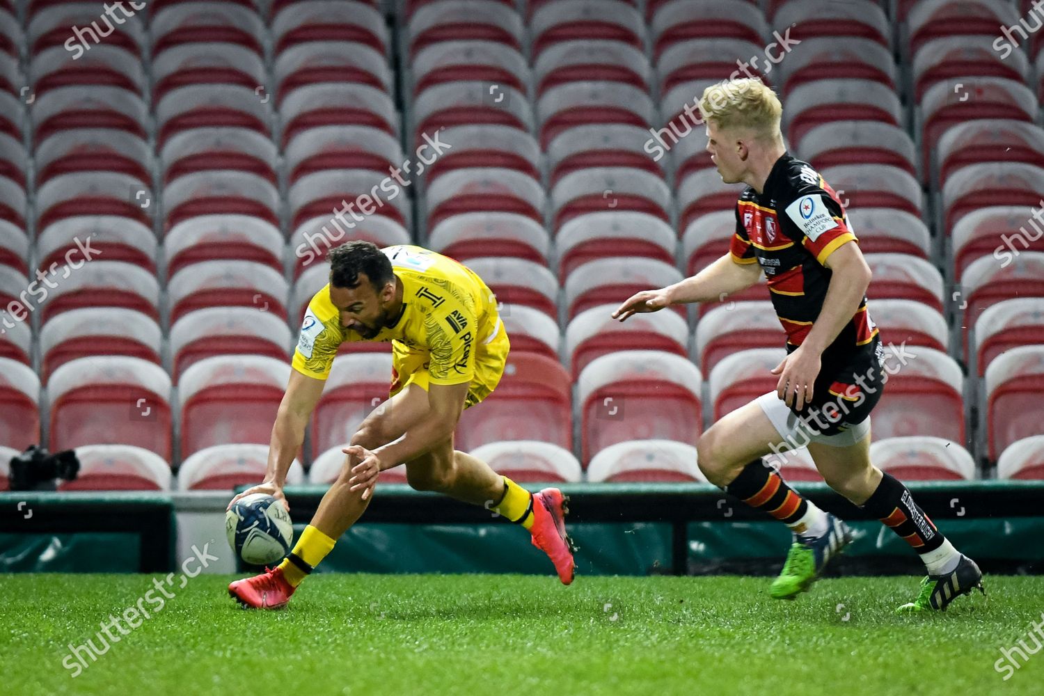 Dillyn Leyds La Rochelle Scores Try Editorial Stock Photo - Stock Image ...