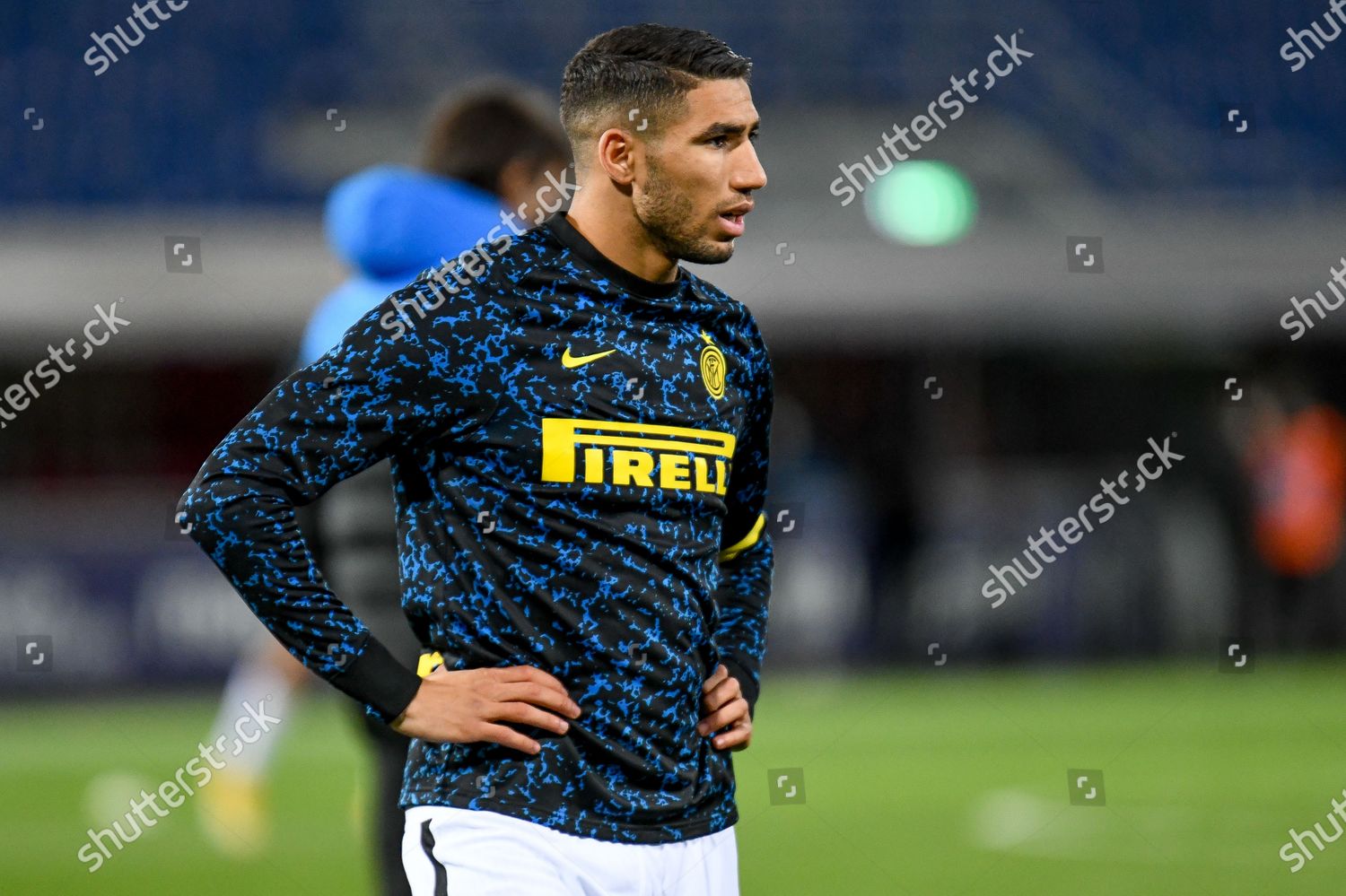 Achraf Hakimi Inter Internazionale Portrait Editorial Stock Photo ...