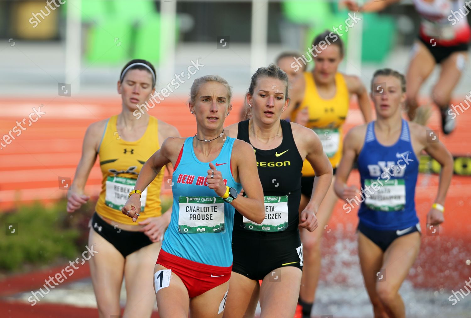 Charlotte Prouse New Mexico University Competes Editorial Stock Photo ...