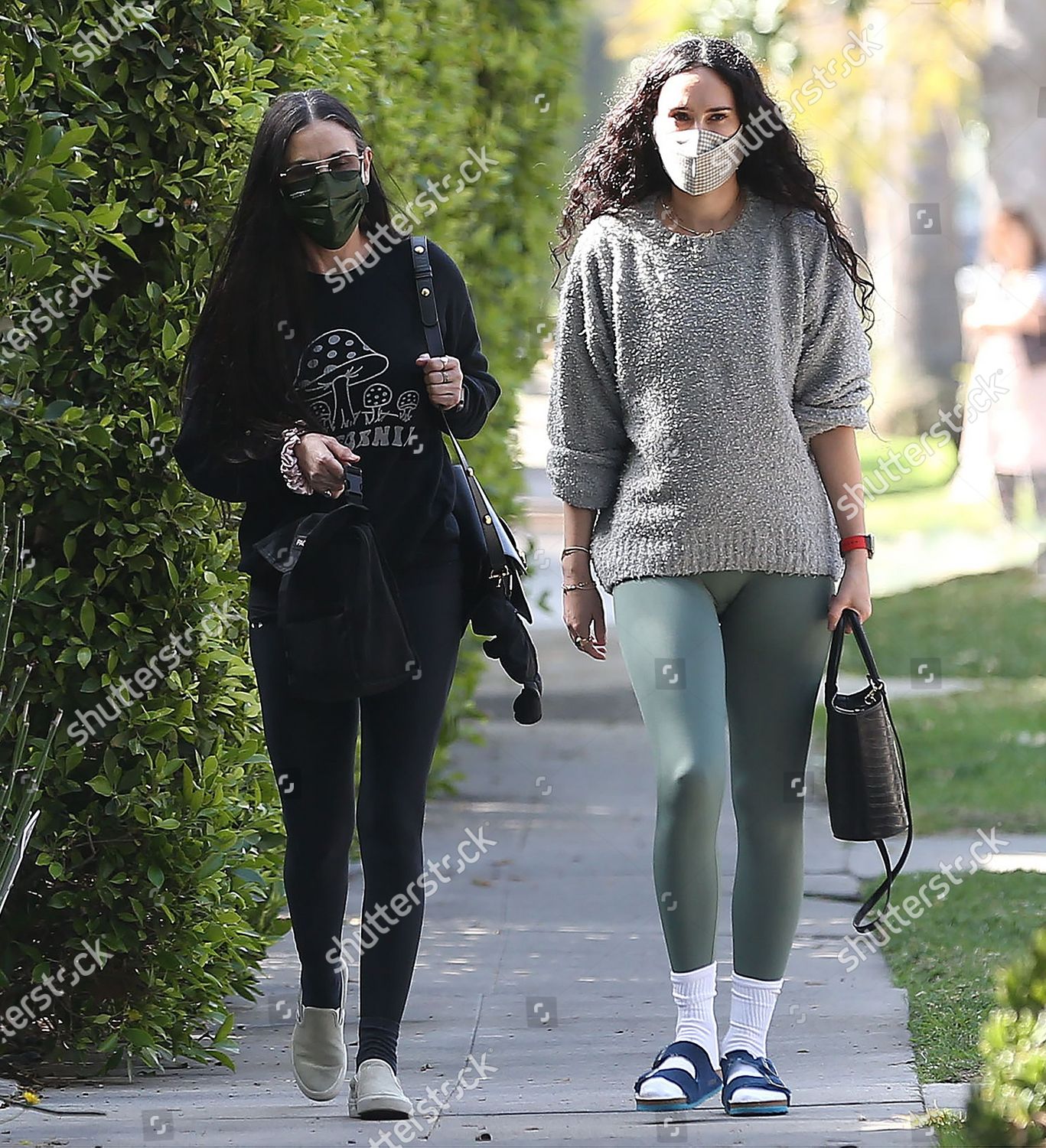 Rumer Willlis Mom Demi Moore Leaving Editorial Stock Photo - Stock ...