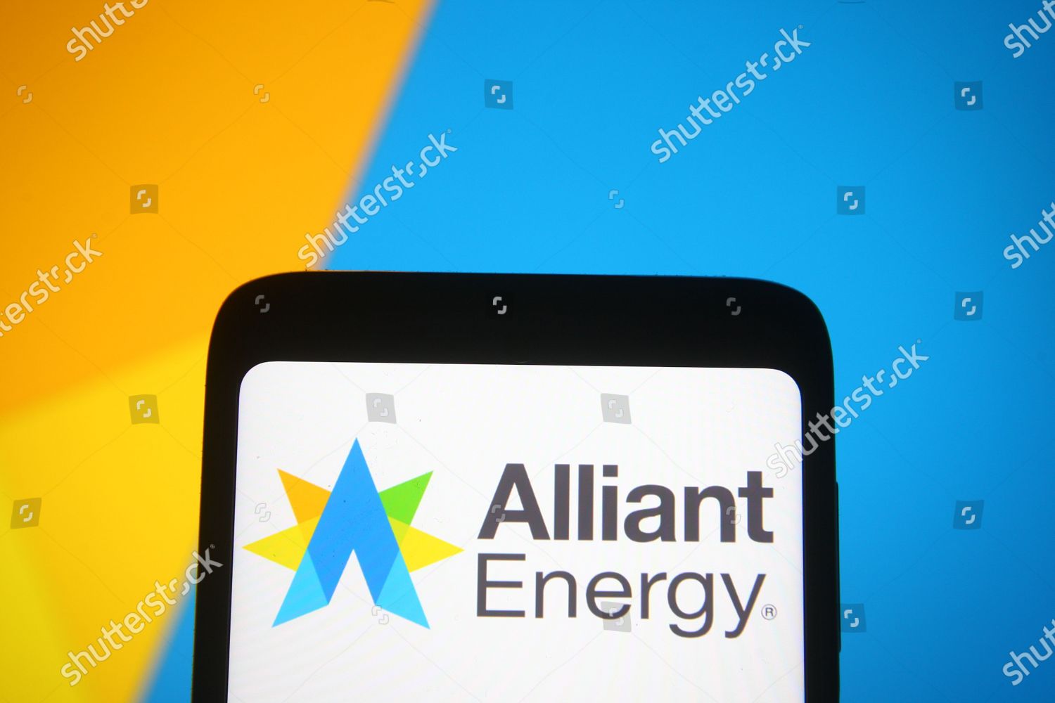 This Photo Illustration Alliant Energy Logo Editorial Stock Photo ...