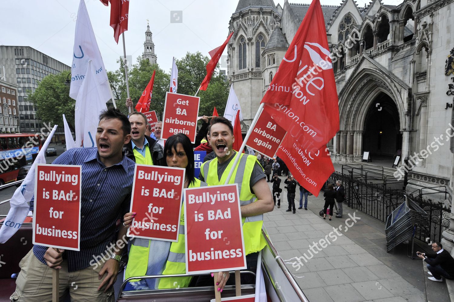 Unite Union Members On Open Top Editorial Stock Photo - Stock Image ...
