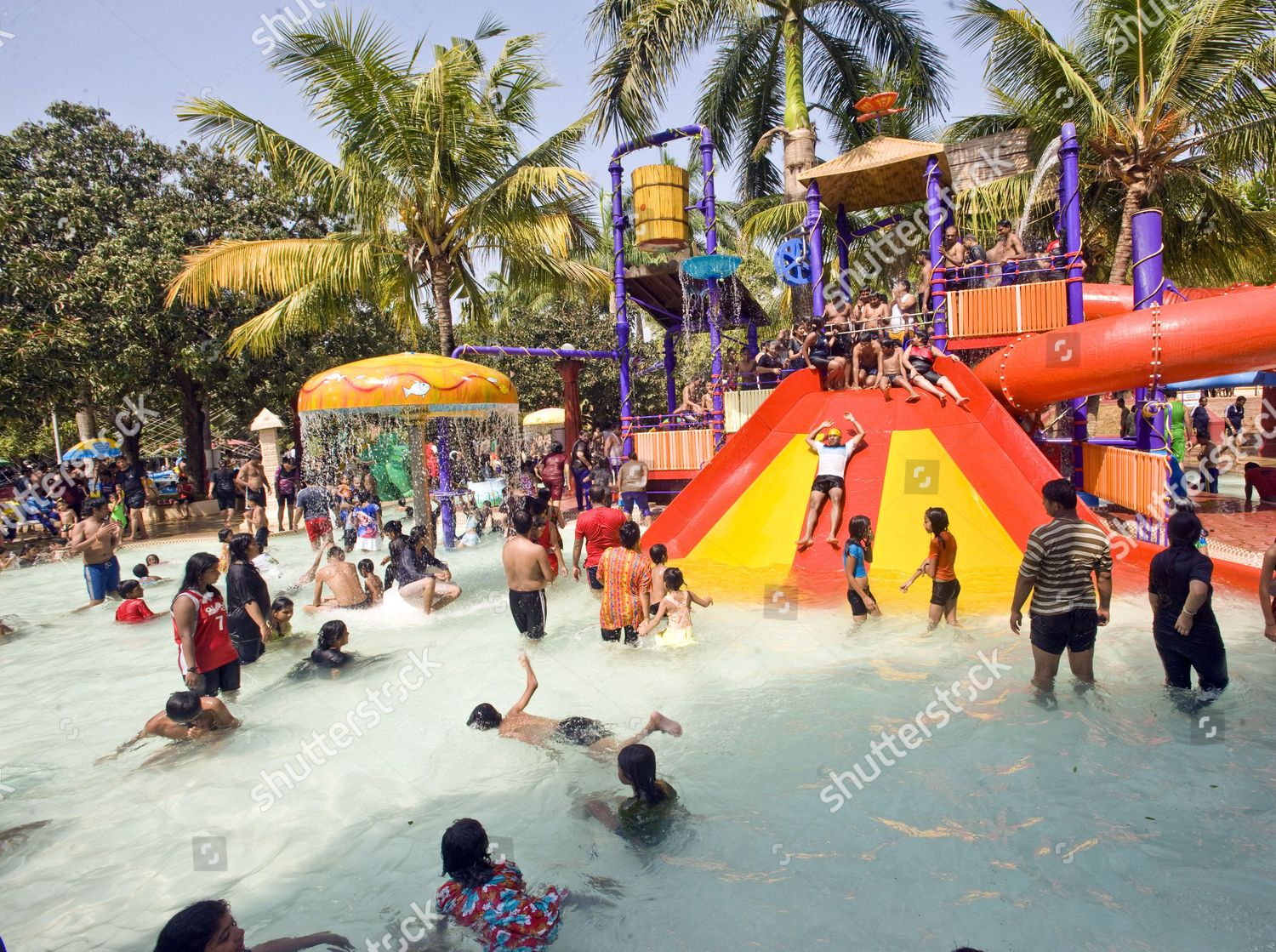 Water Kingdom Part Essel World Amusement Editorial Stock Photo - Stock ...