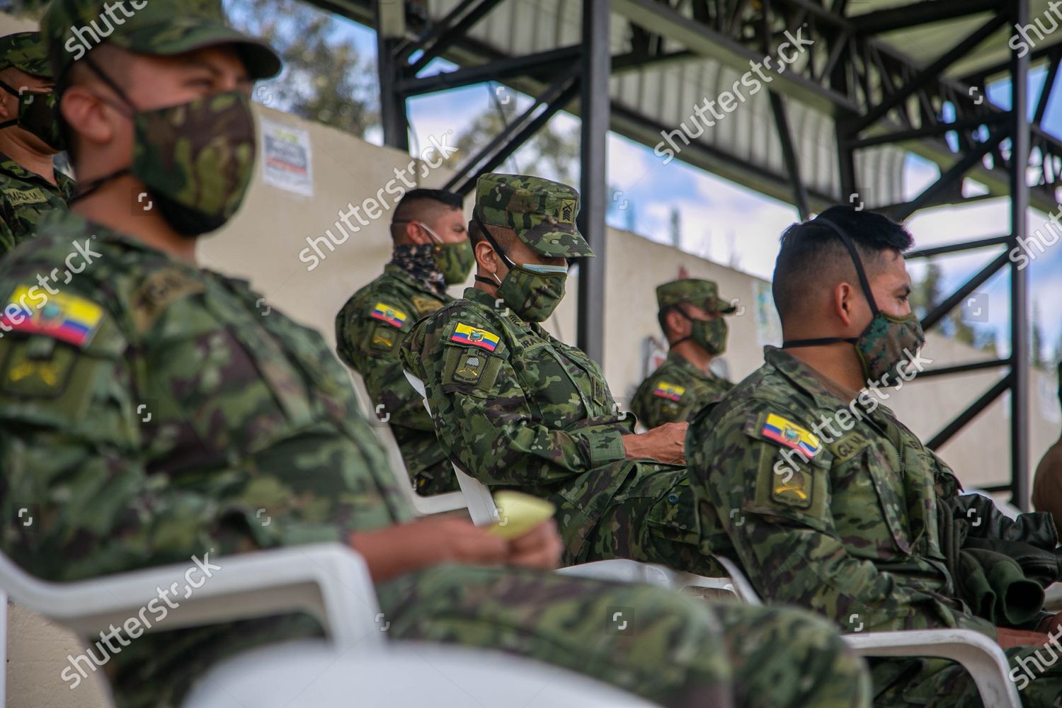 Phase One Immunization Ecuador Vaccination Armed Editorial Stock Photo ...