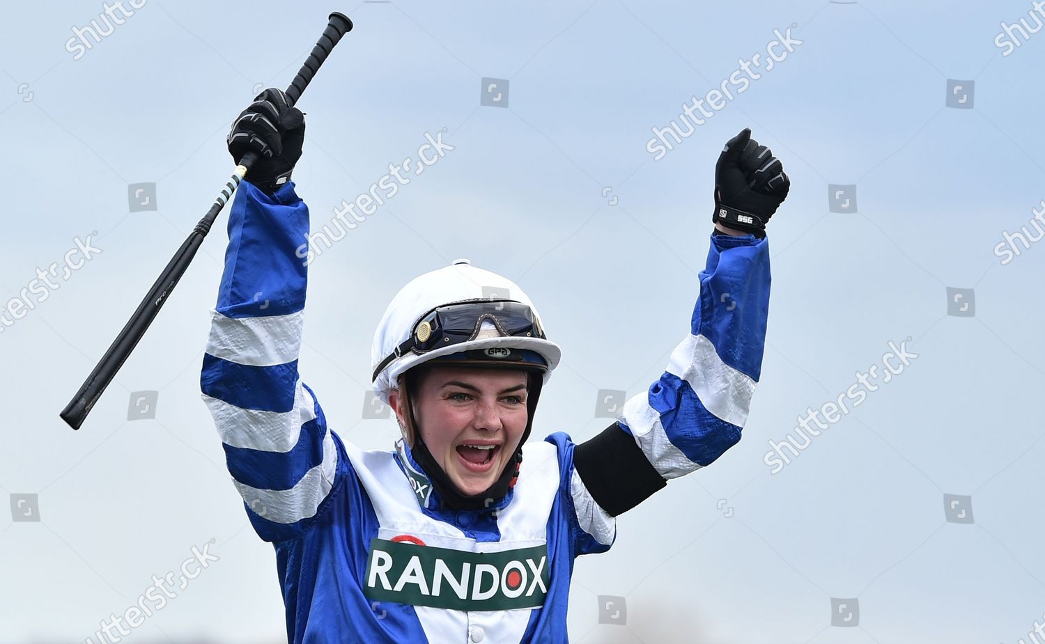 Jockey Megan Nicholls On Knappers Hill Editorial Stock Photo - Stock Image | Shutterstock