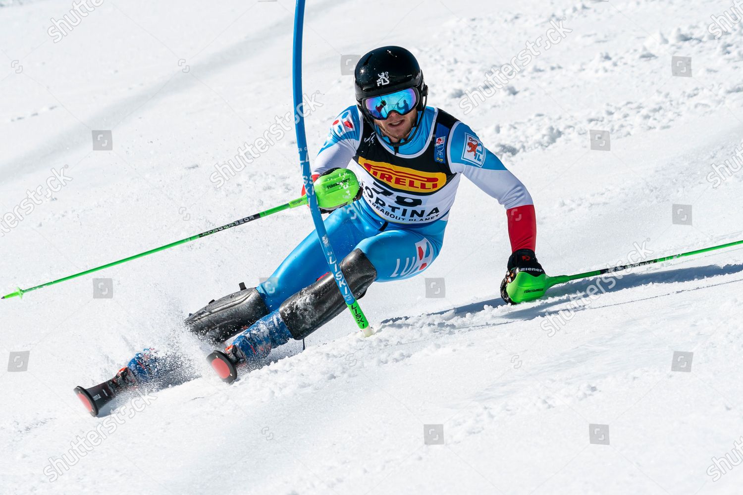 Matthieu Osch Lux Competing Telepass Fis Editorial Stock Photo - Stock ...