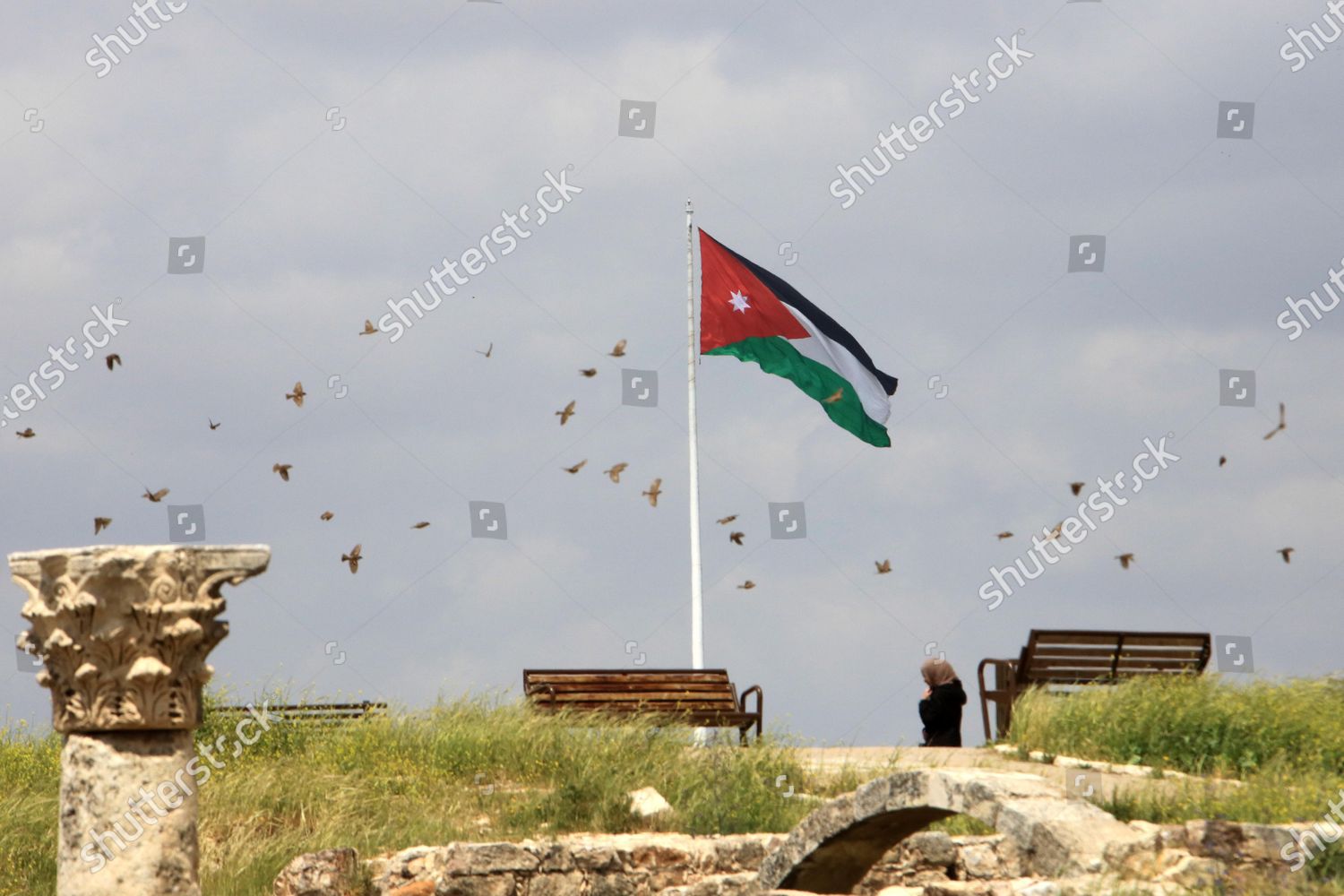210411 Amman April 11 2021 Xinhua Editorial Stock Photo - Stock Image ...