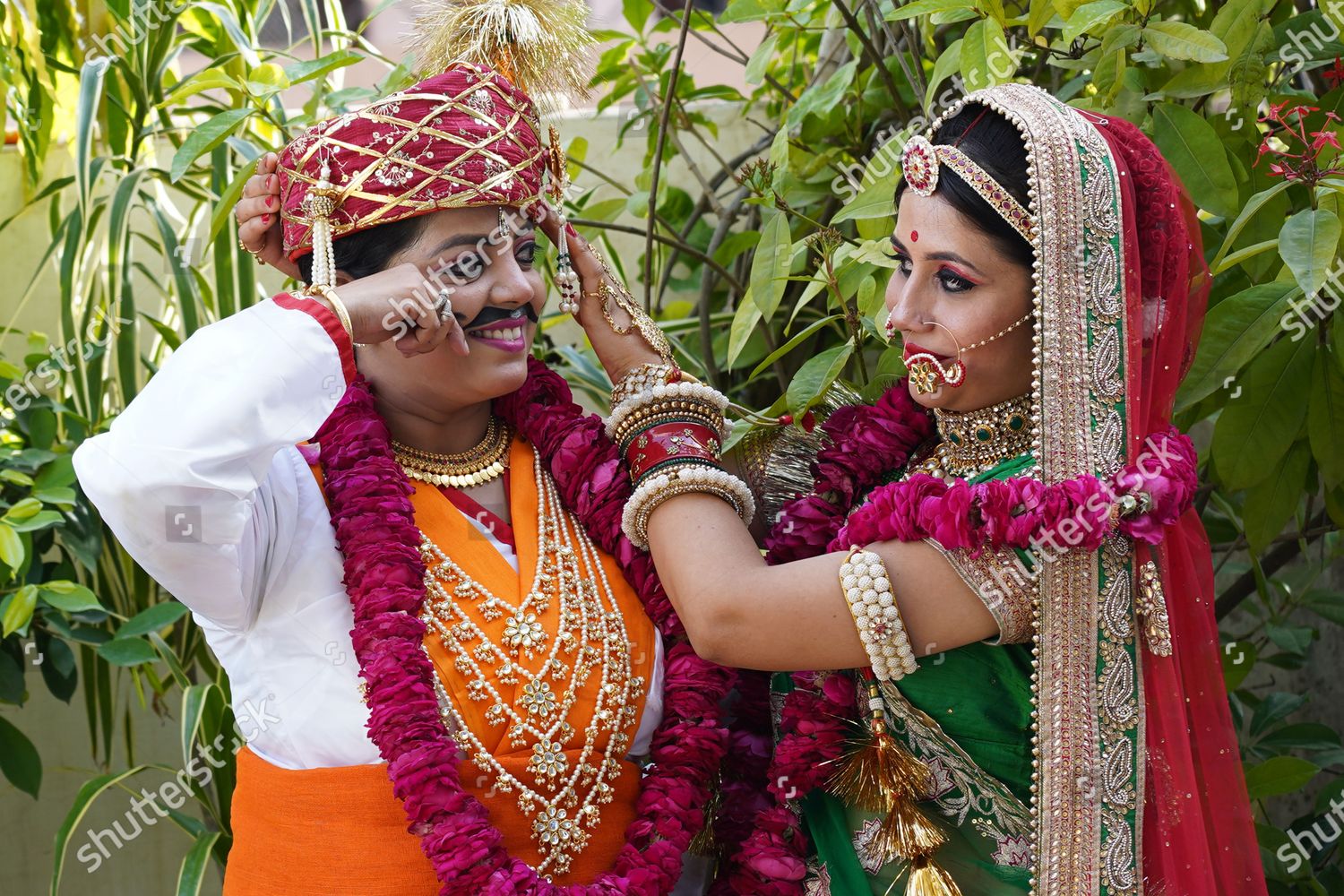 Indian People Dressed Isar Gangaur Performs Editorial Stock Photo ...