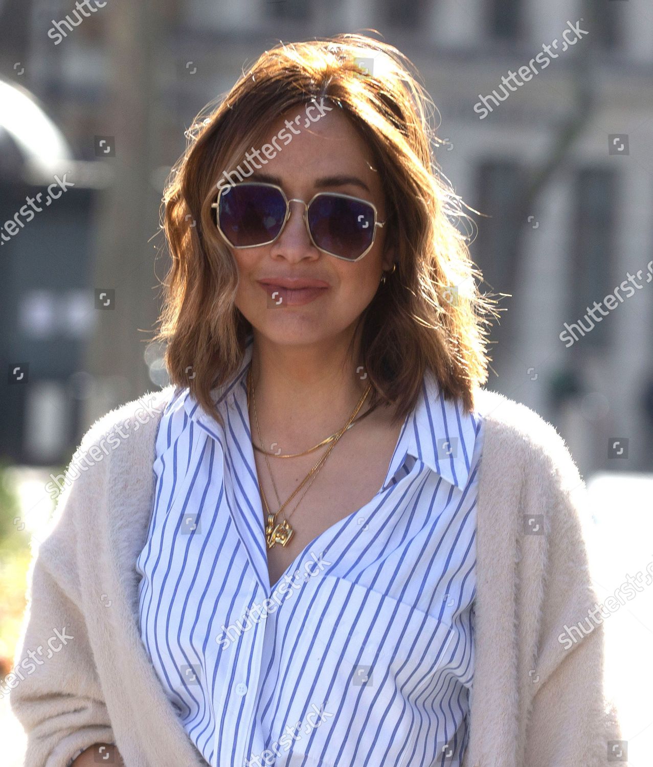 Singer Broadcaster Myleene Klass Arrives Global Editorial Stock Photo ...
