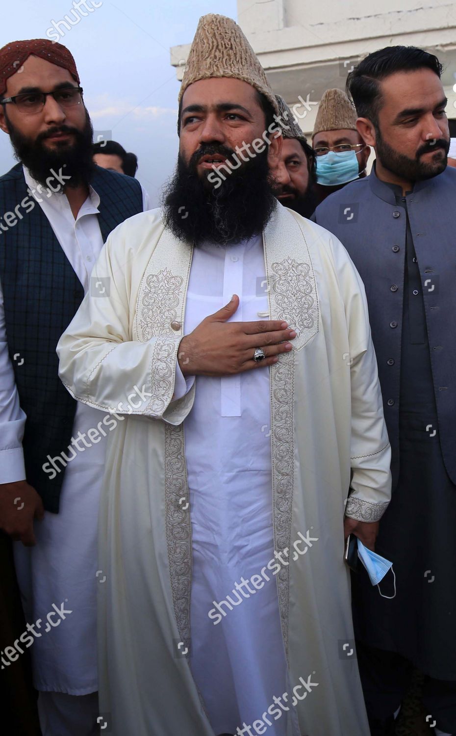 Maulana Abdul Khabir Azad Chairman Islamic Editorial Stock Photo ...