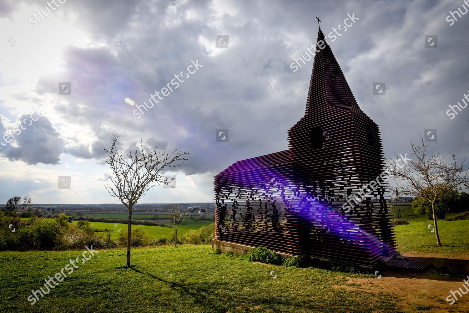 Mystical Confusing See Through Church Borgloon Editorial Stock Photo ...