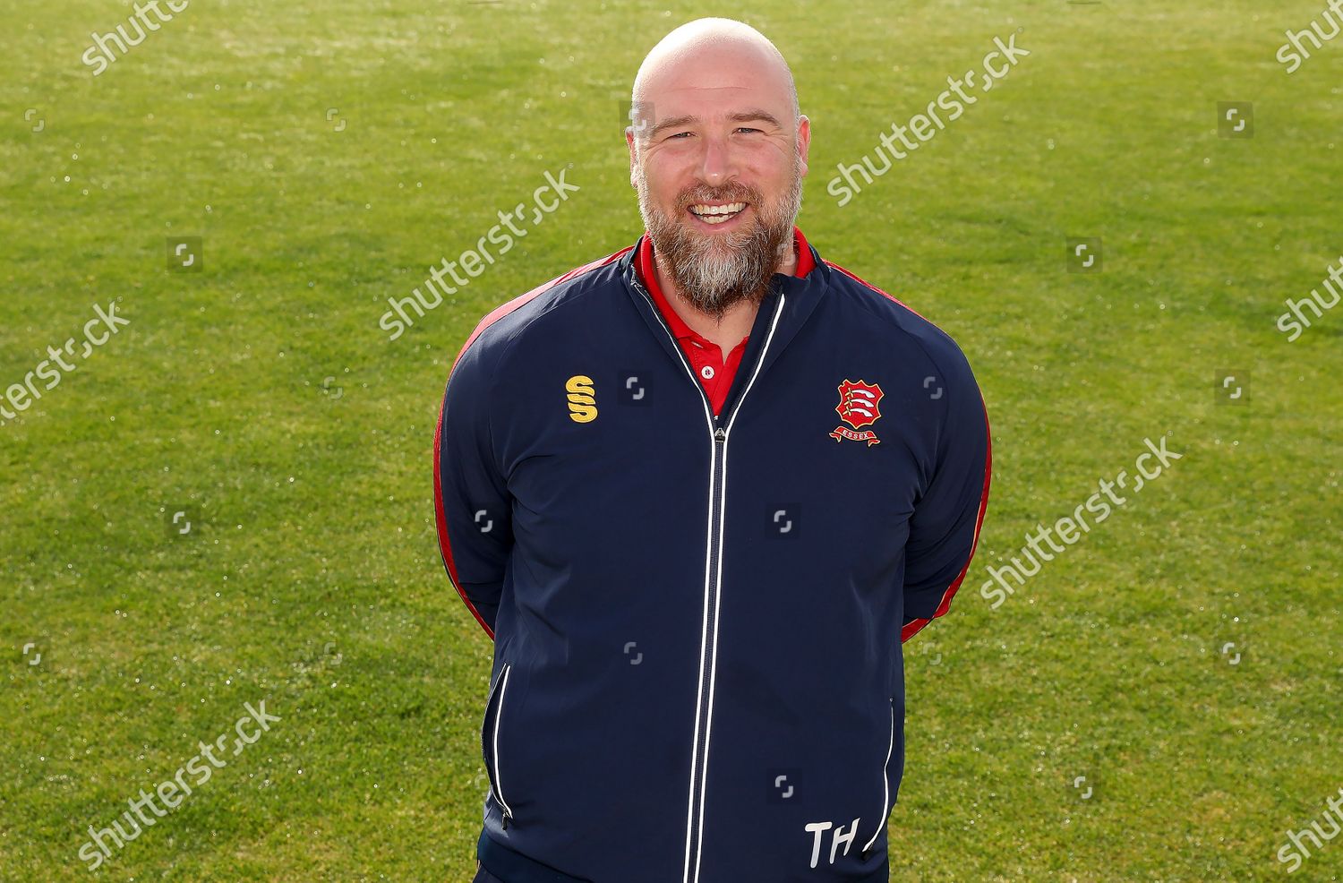 Tom Huggins Batting Coach Essex Poses Editorial Stock Photo - Stock ...