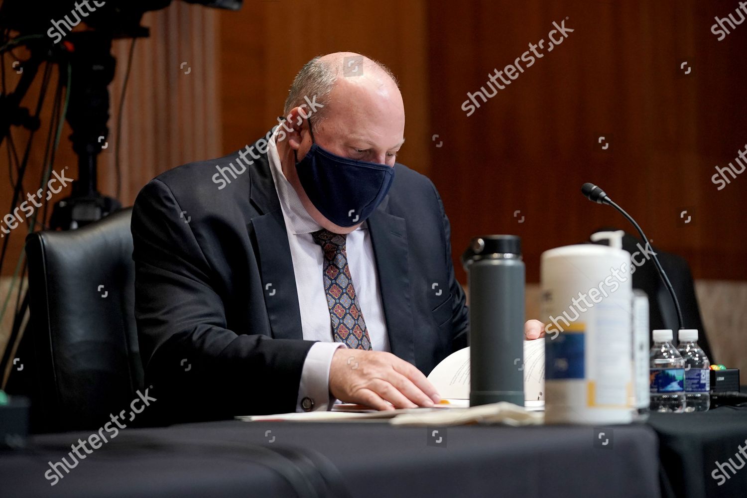 Robert Fenton Jr Senior Official Performing Editorial Stock Photo ...