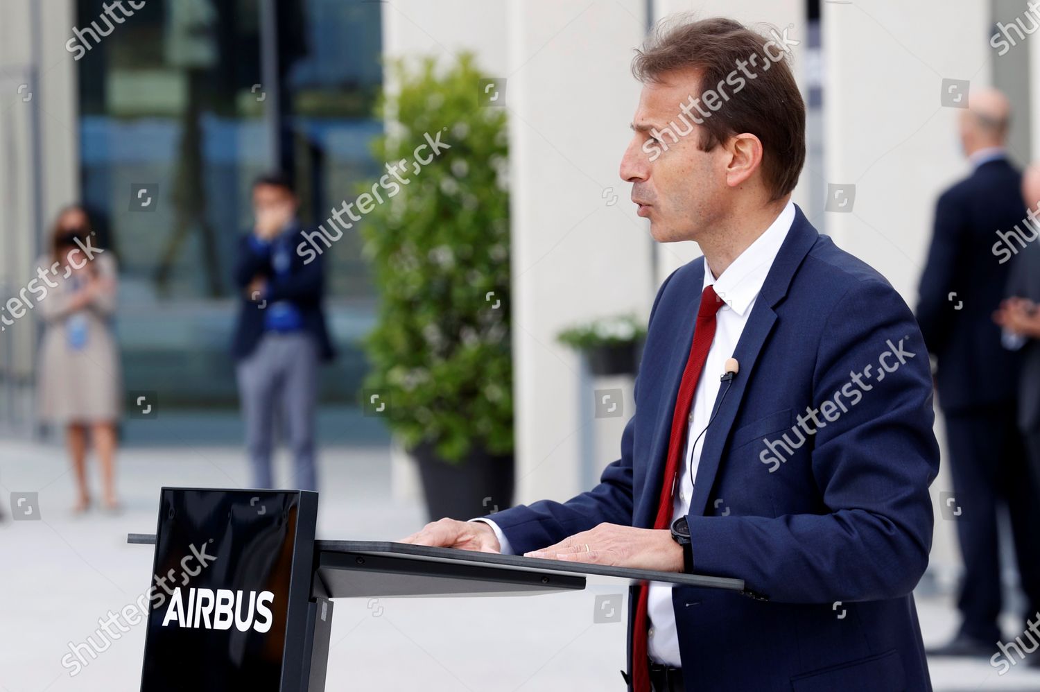 Airbus Ceo Guillaume Faury Delivers Speech Editorial Stock Photo ...