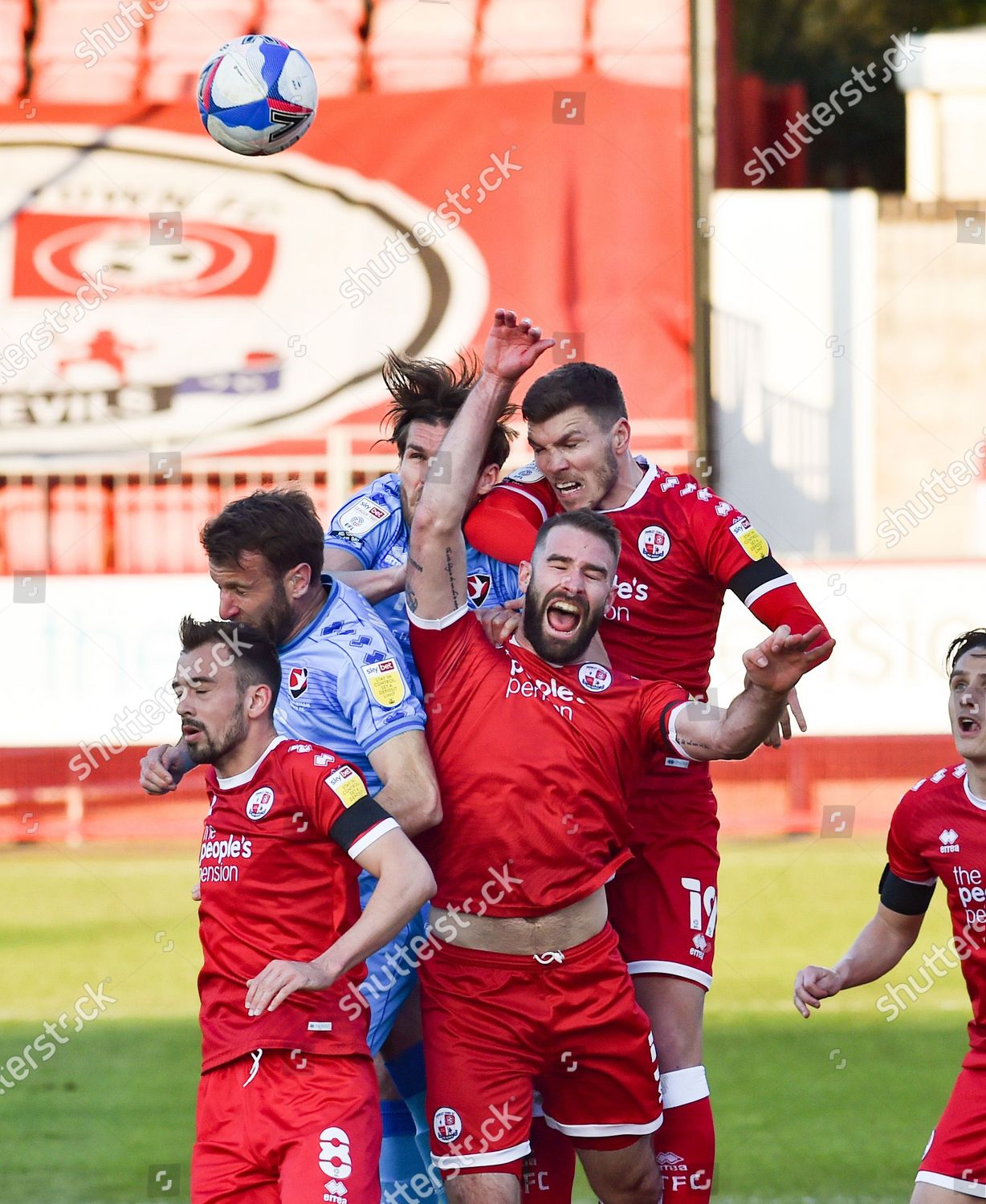 Joe Mcnerney Crawley Jordan Tunnicliffe Crawley Editorial Stock Photo ...
