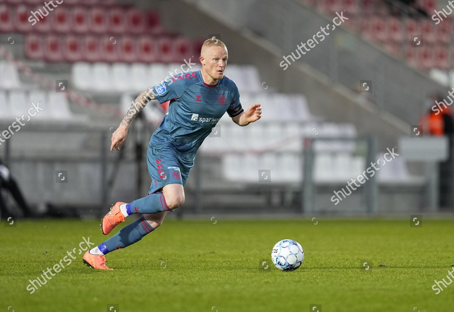 Aalborg Bks Rasmus Thelander During Danish Editorial Stock Photo ...