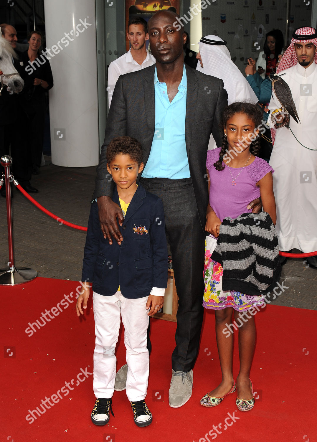 Ozwald Boateng His Children Editorial Stock Photo - Stock Image ...