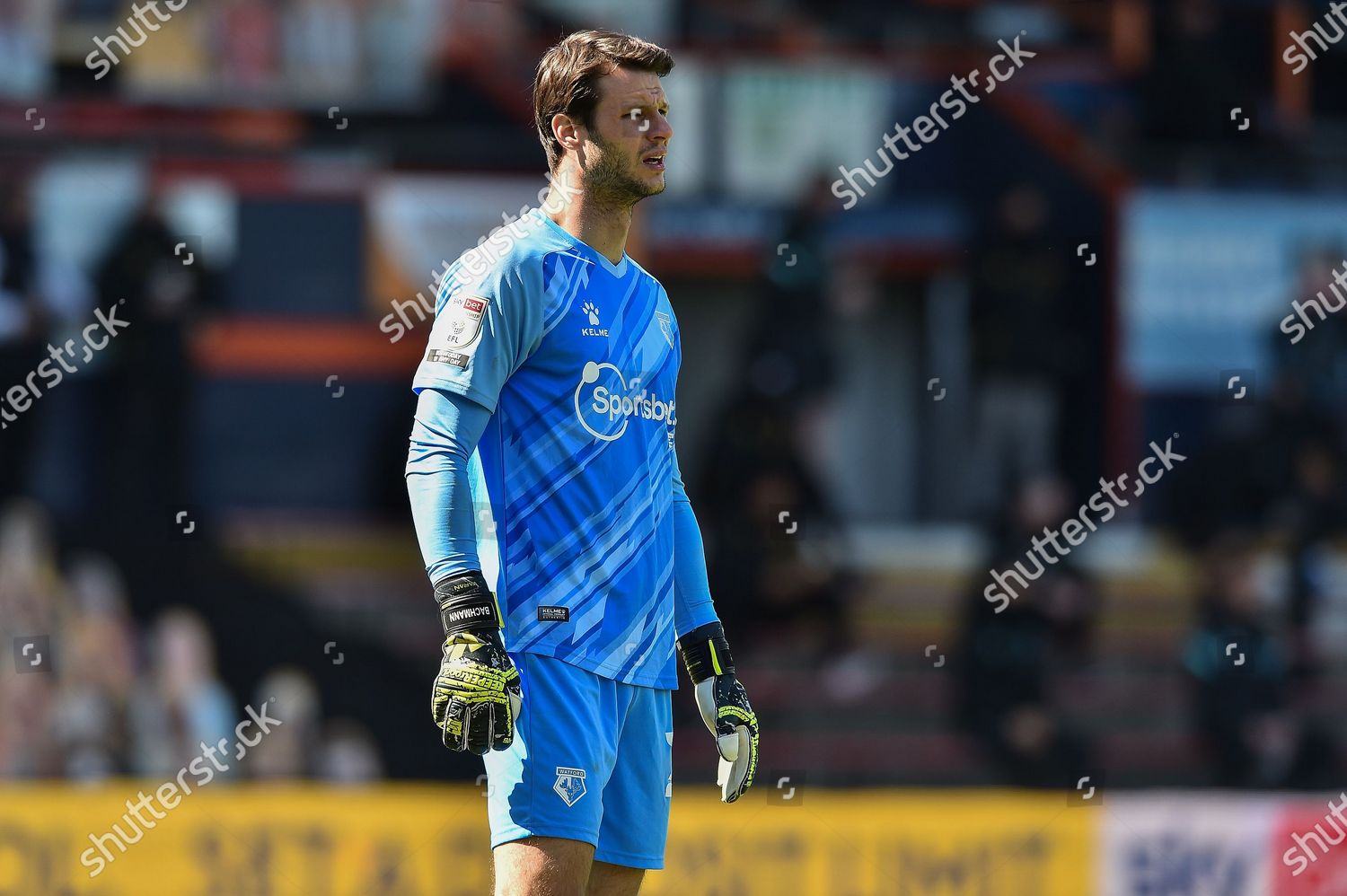 Watford Goalkeeper Daniel Bachmann 26 During Editorial Stock Photo ...