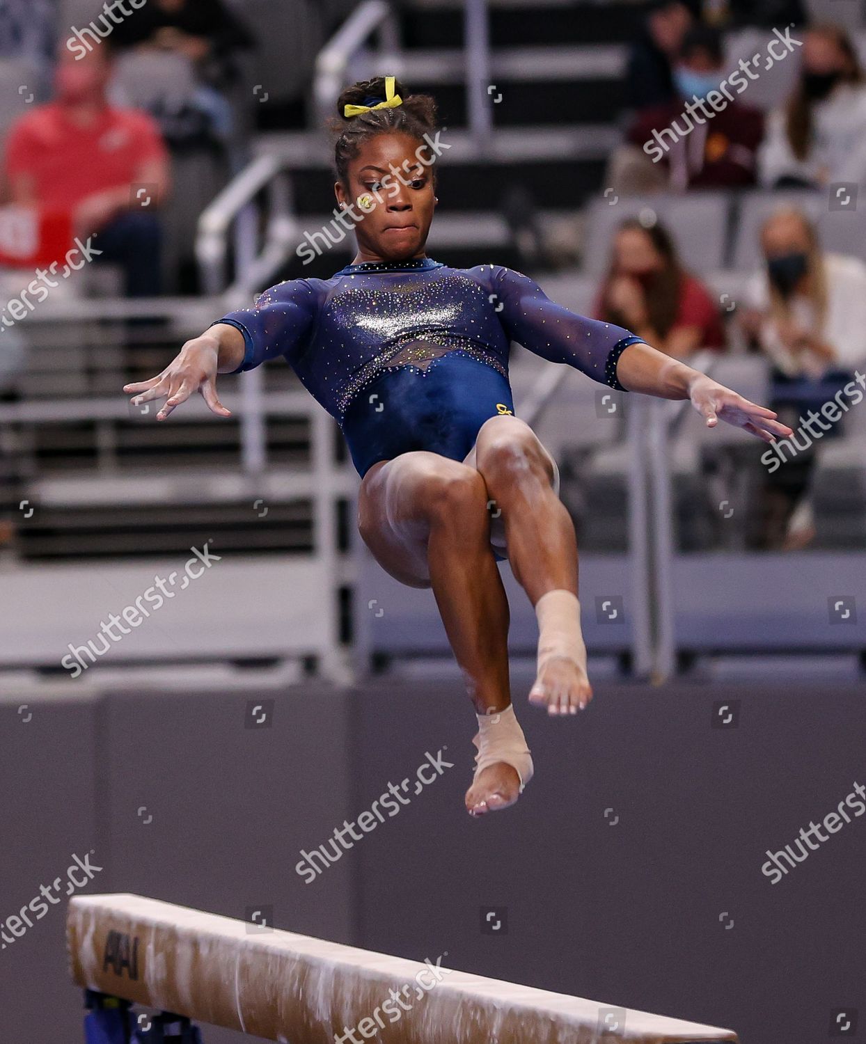 Michigans Sierra Brooks Does Forward Flip Editorial Stock Photo - Stock ...