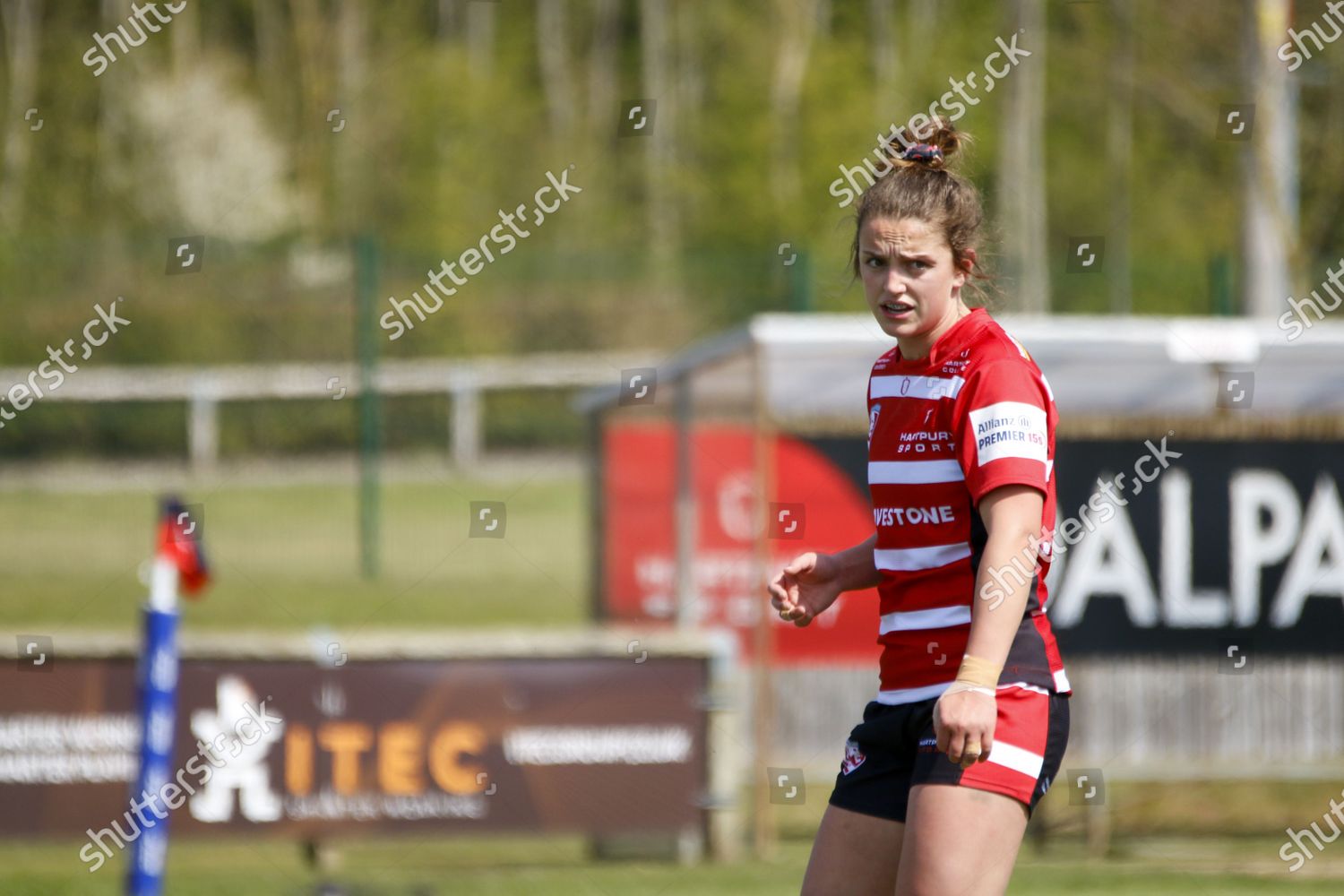 Rachel Lund Gloucesterhartpury Pictured During Allianz Editorial Stock ...