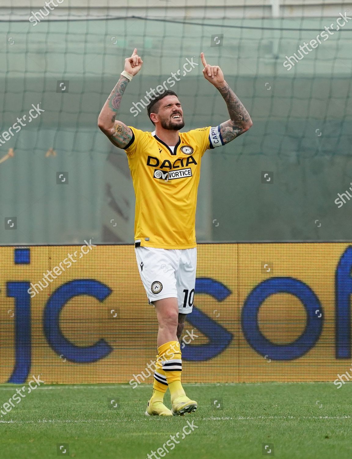 Rodrigo De Paul Udinese Calcio Celebrate Editorial Stock Photo - Stock ...