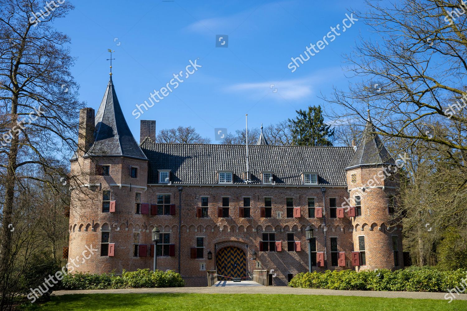 Apeldoorn Exterior Castle Het Oude Loo Editorial Stock Photo - Stock ...