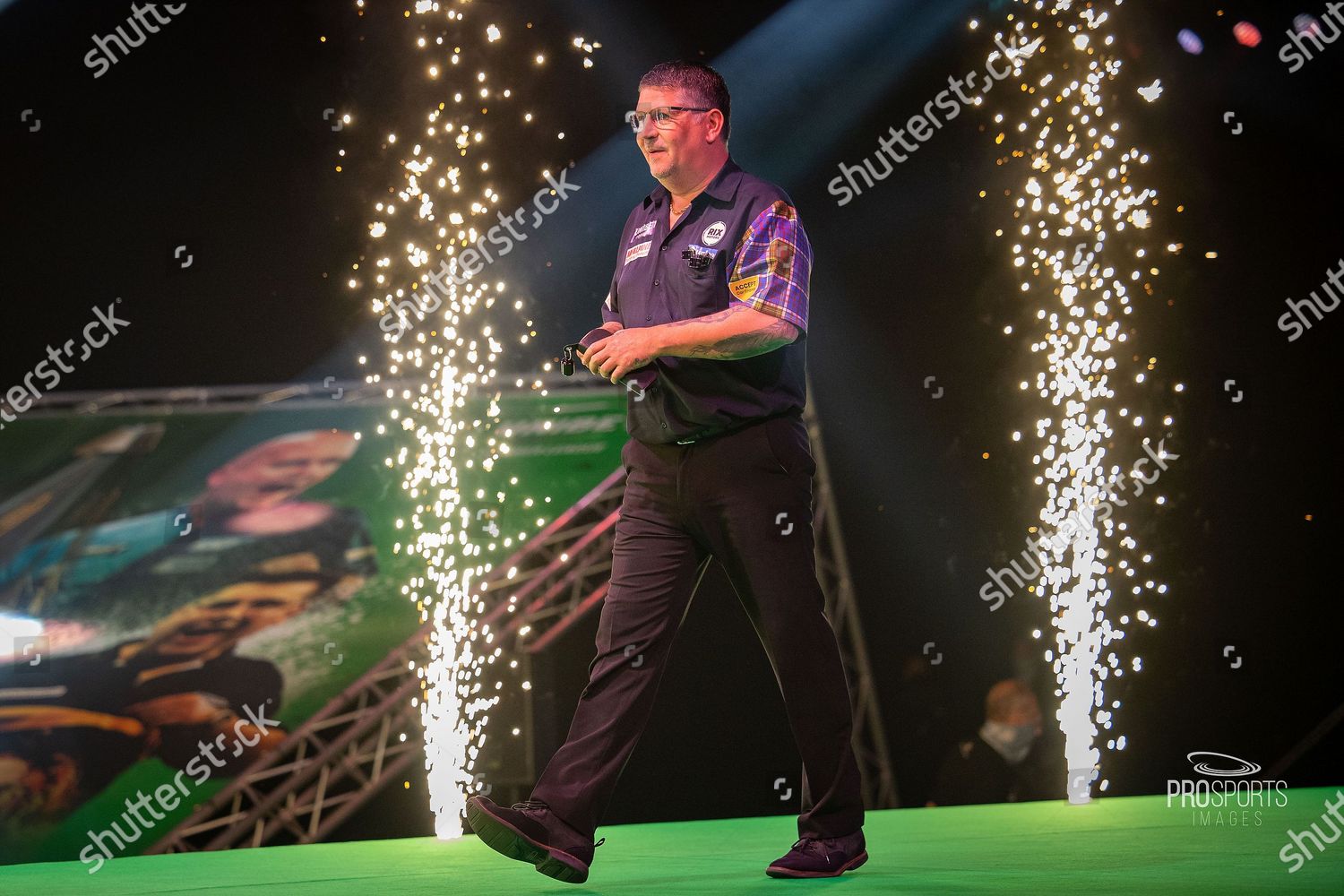 Gary Anderson Scotland Walkon During Pdc Editorial Stock Photo - Stock ...