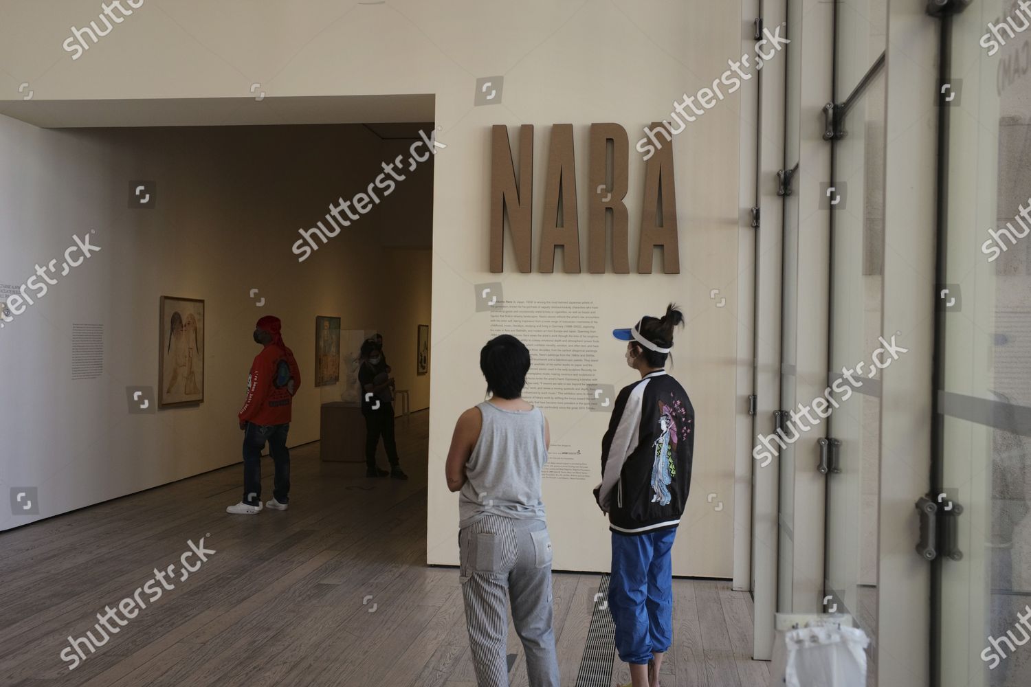 People Visit Retrospective Japanese Artist Yoshitomo Editorial Stock ...