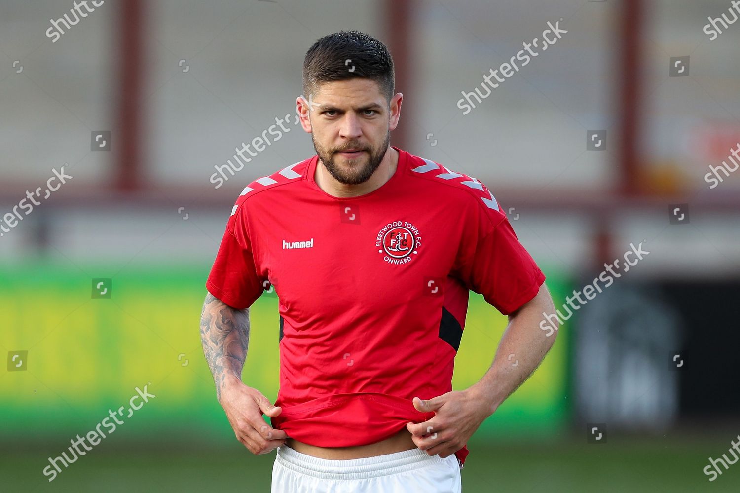 Fleetwood Town Defender Danny Andrew 3 Editorial Stock Photo - Stock ...