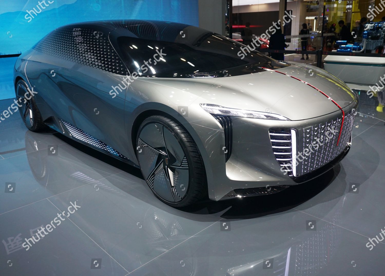On April 20 2021 Hongqi Lconcept Editorial Stock Photo - Stock Image ...
