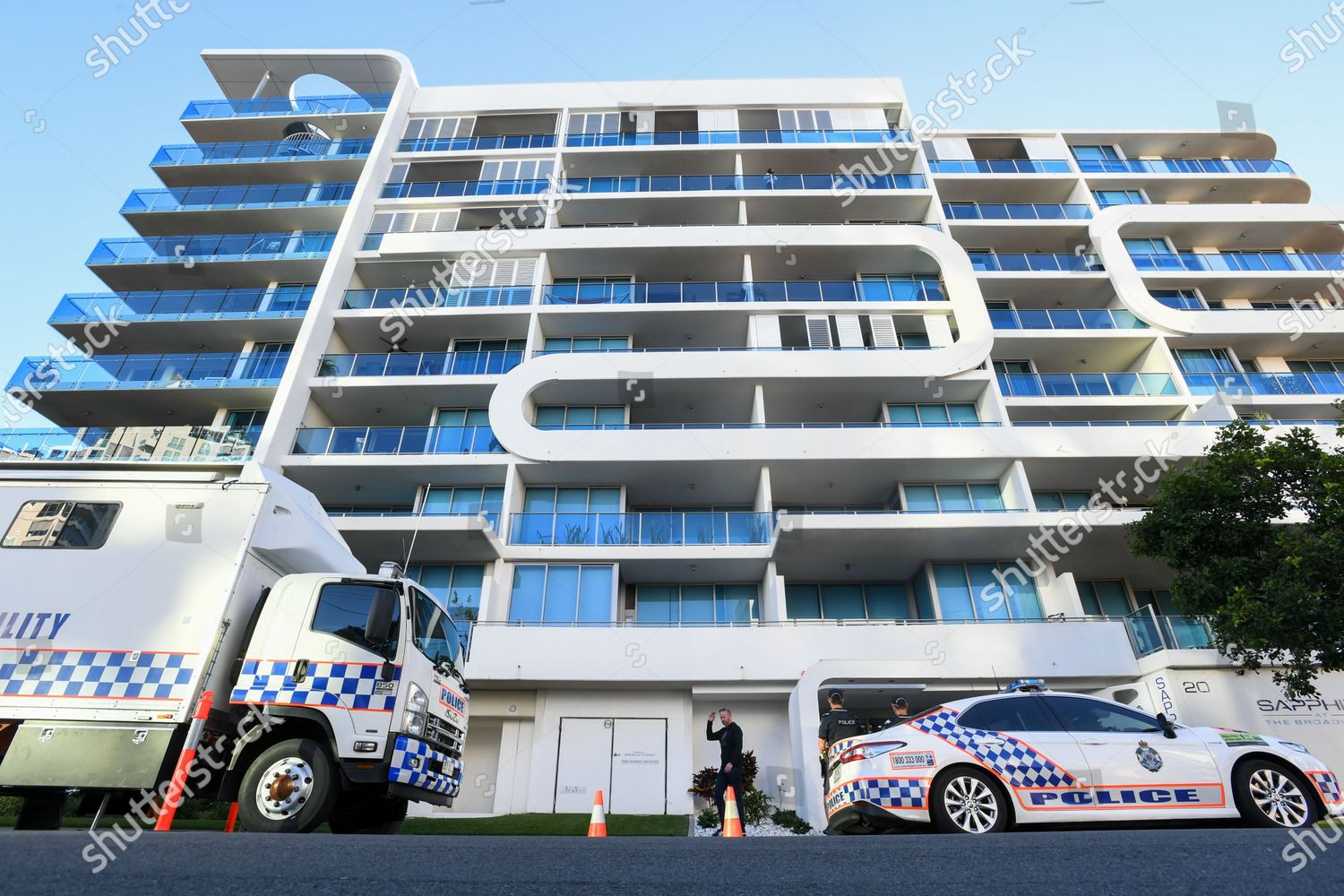 Queensland Police Establish Crime Scene Apartment Editorial Stock Photo ...