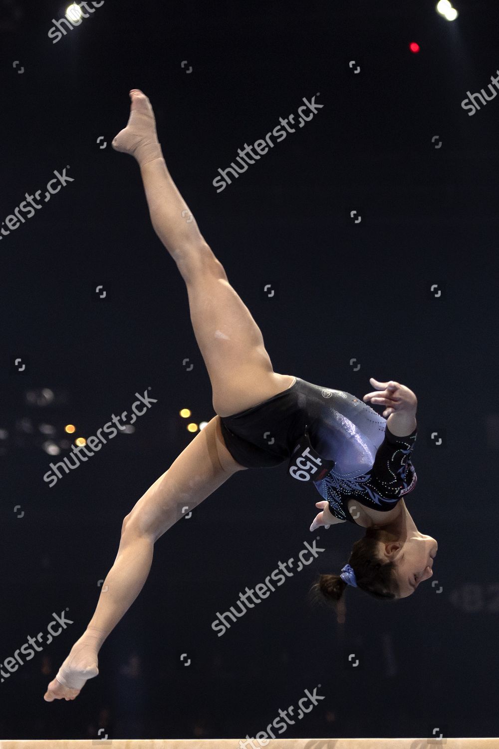 Irlands Emma Slevin Performs On Balance Editorial Stock Photo - Stock ...