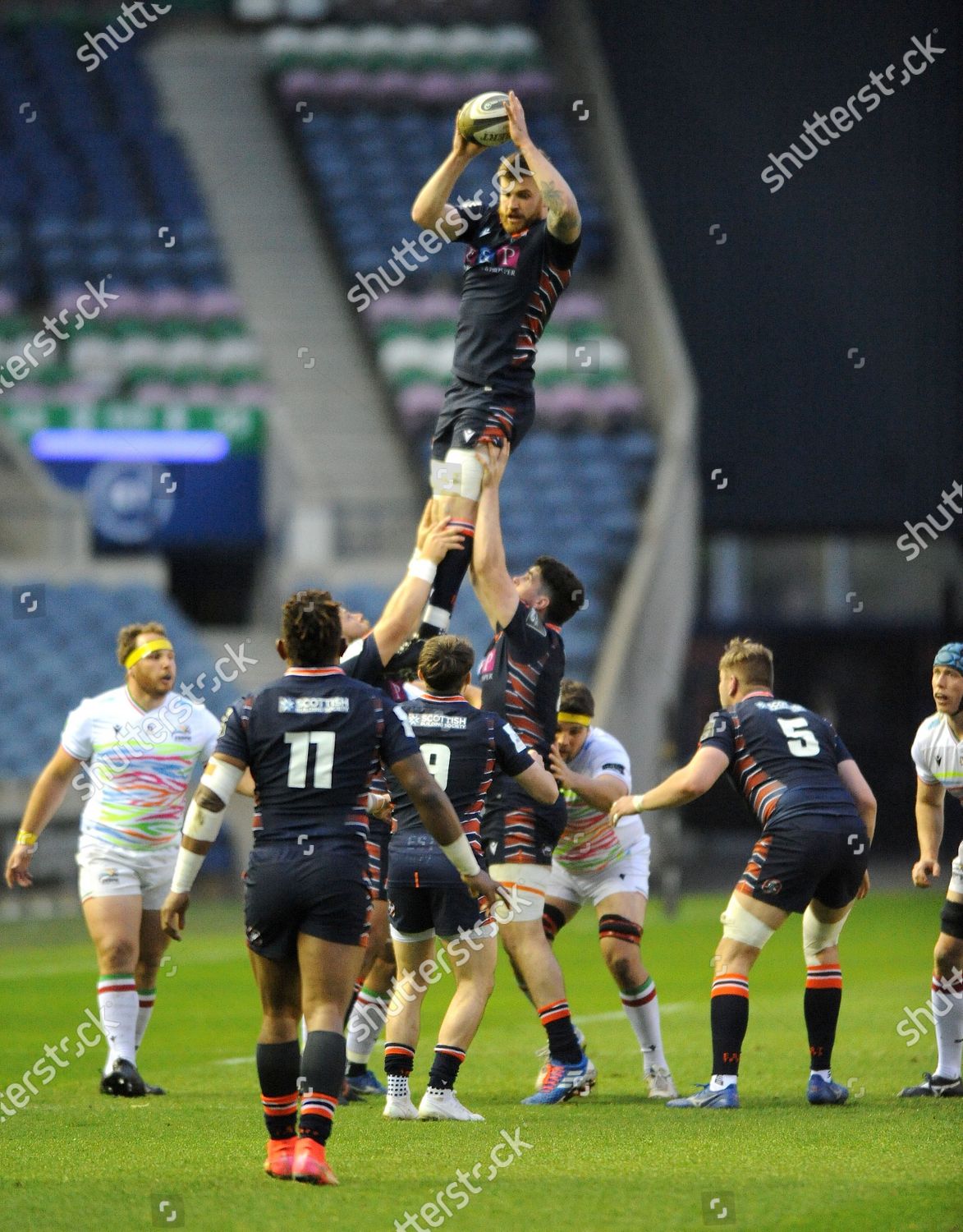 Luke Crosbie Edinburgh Captain Wins Line Editorial Stock Photo - Stock ...