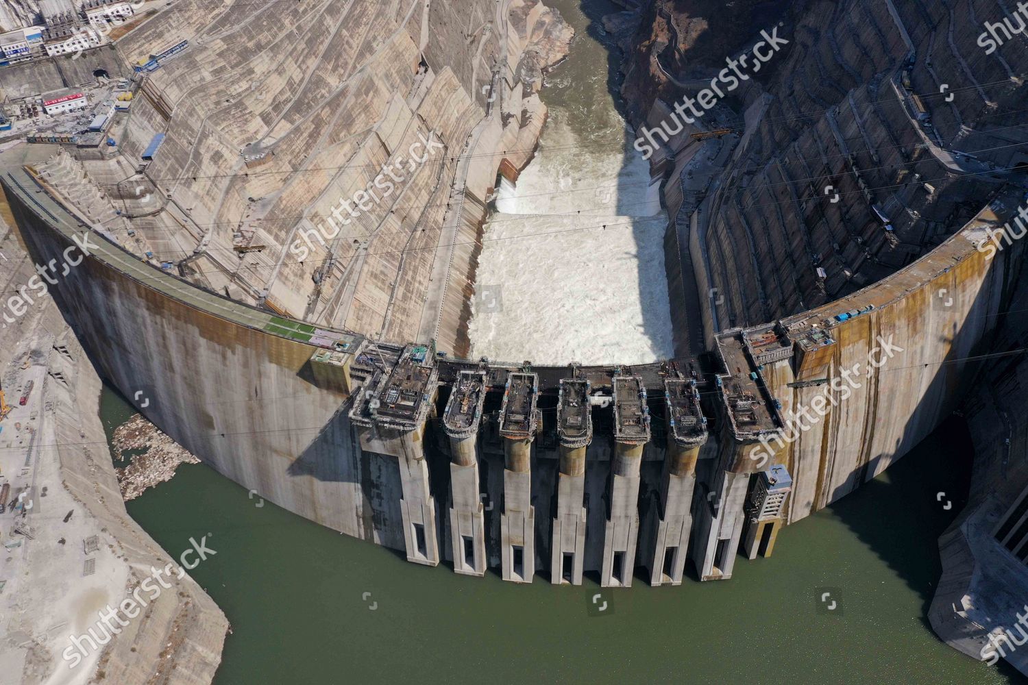 Underground Powerhouse Worlds Biggest Hydropower Station Editorial ...