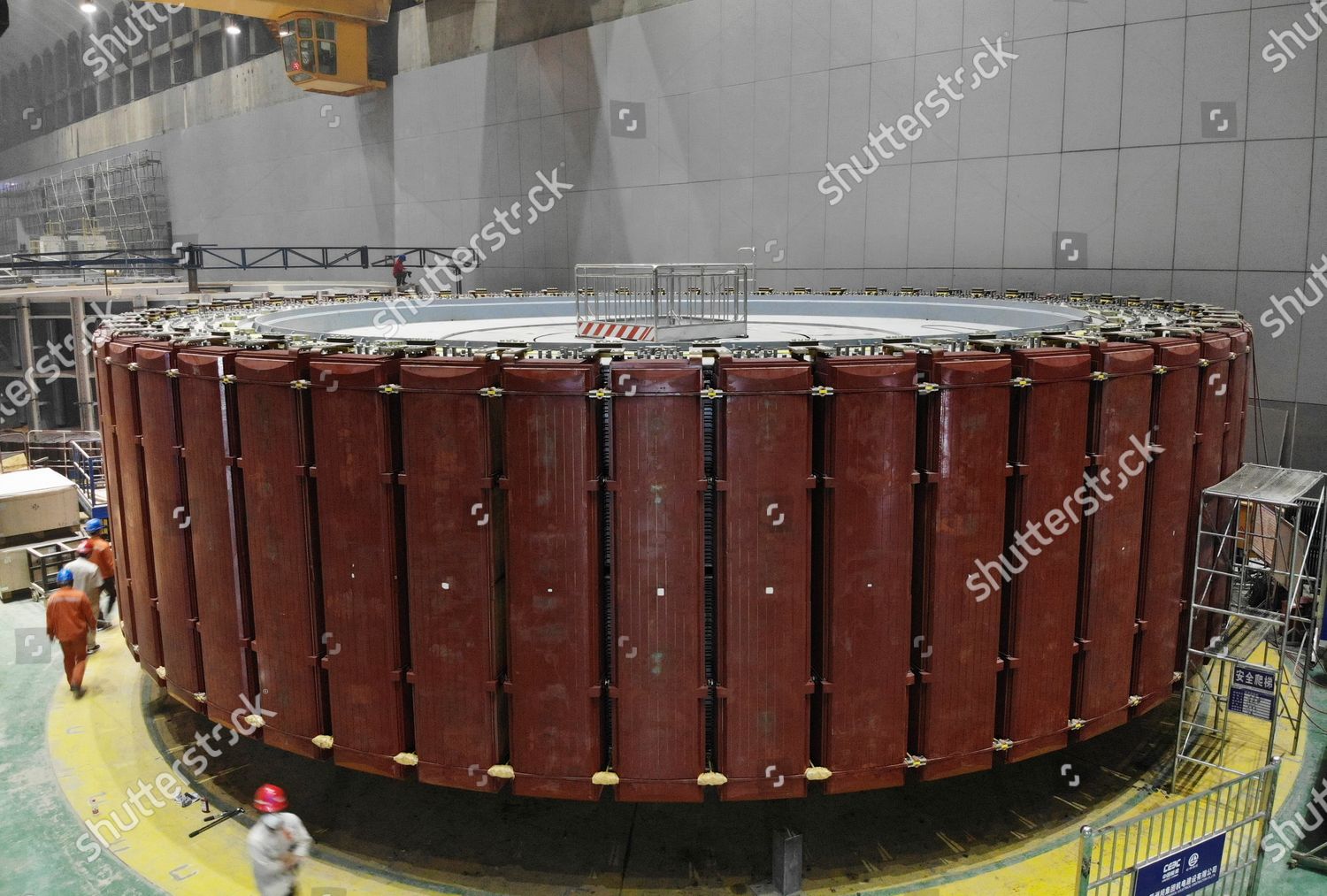 Underground Powerhouse Worlds Biggest Hydropower Station Editorial ...