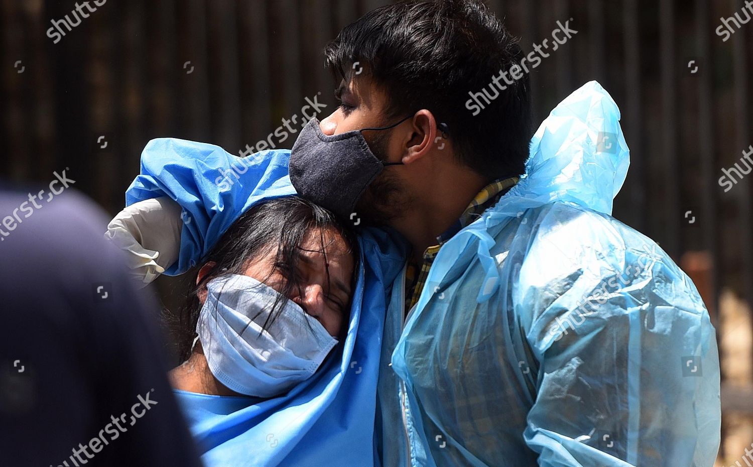 Family Members Consoling Each Other After Editorial Stock Photo - Stock ...