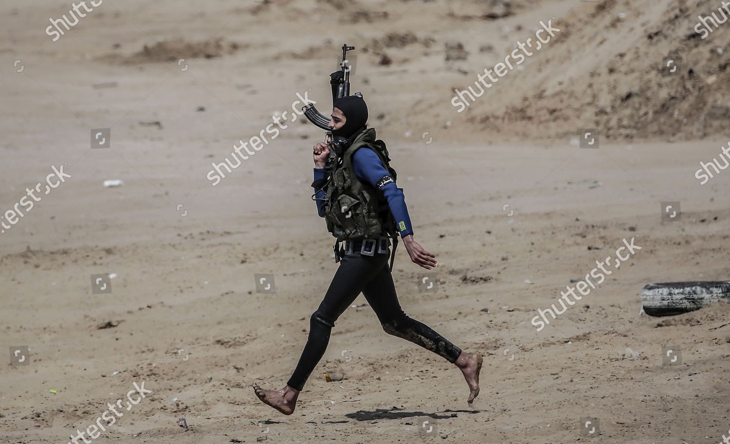 Fighter Mujahideen Brigades Participates Drill On Editorial Stock Photo ...