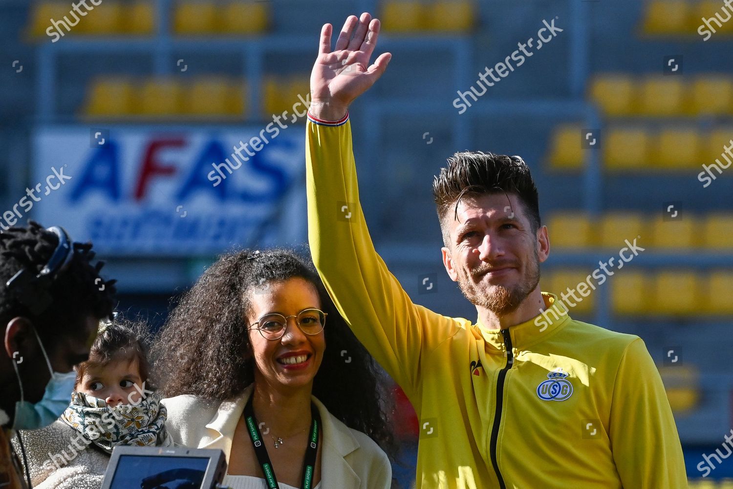 Unions Sebastien Pocognoli Pictured His Family Editorial Stock Photo ...