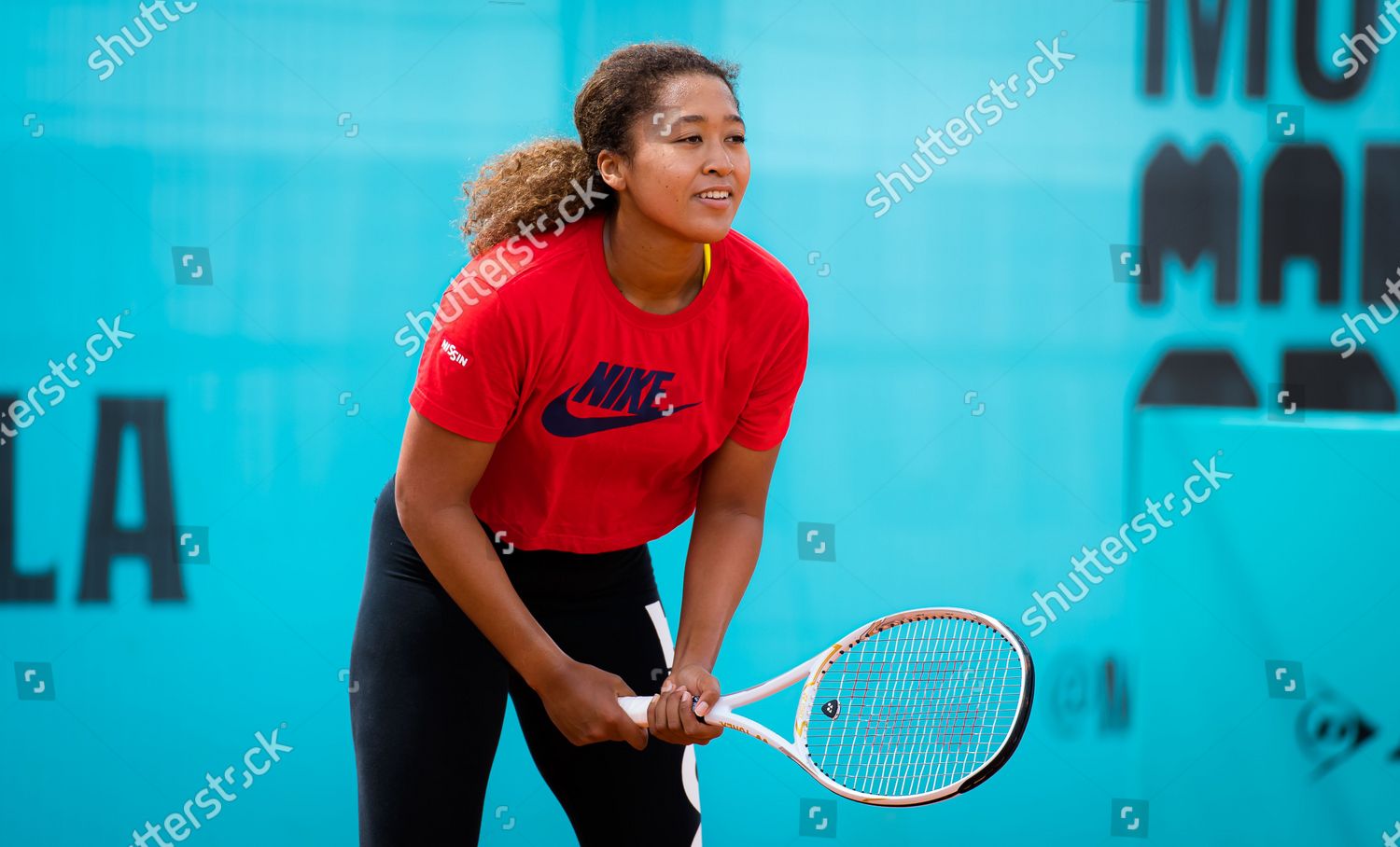 Naomi Osaka Japan During Practice Ahead Editorial Stock Photo - Stock ...