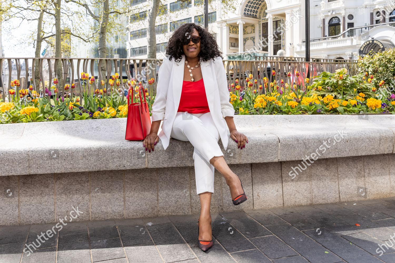 Radio Presenter Angie Greaves Celebrates Her Editorial Stock Photo ...