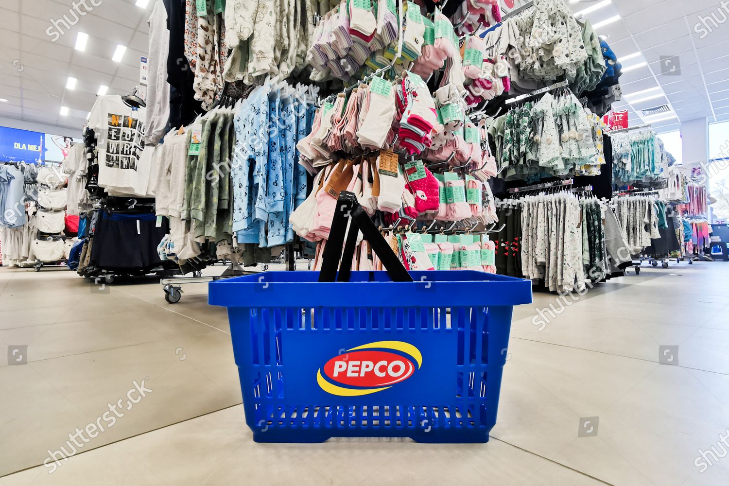 Pepco Logo Seen On Shopping Basket Editorial Stock Photo - Stock Image ...
