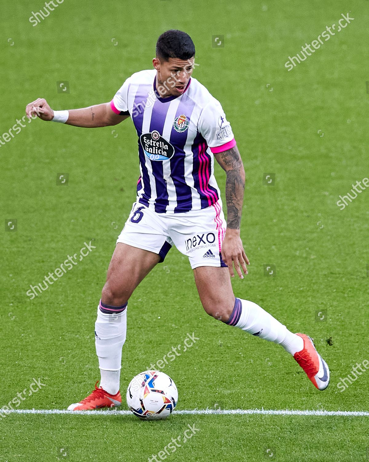 Marcos Andre Real Valladolid Cf Action Editorial Stock Photo - Stock ...
