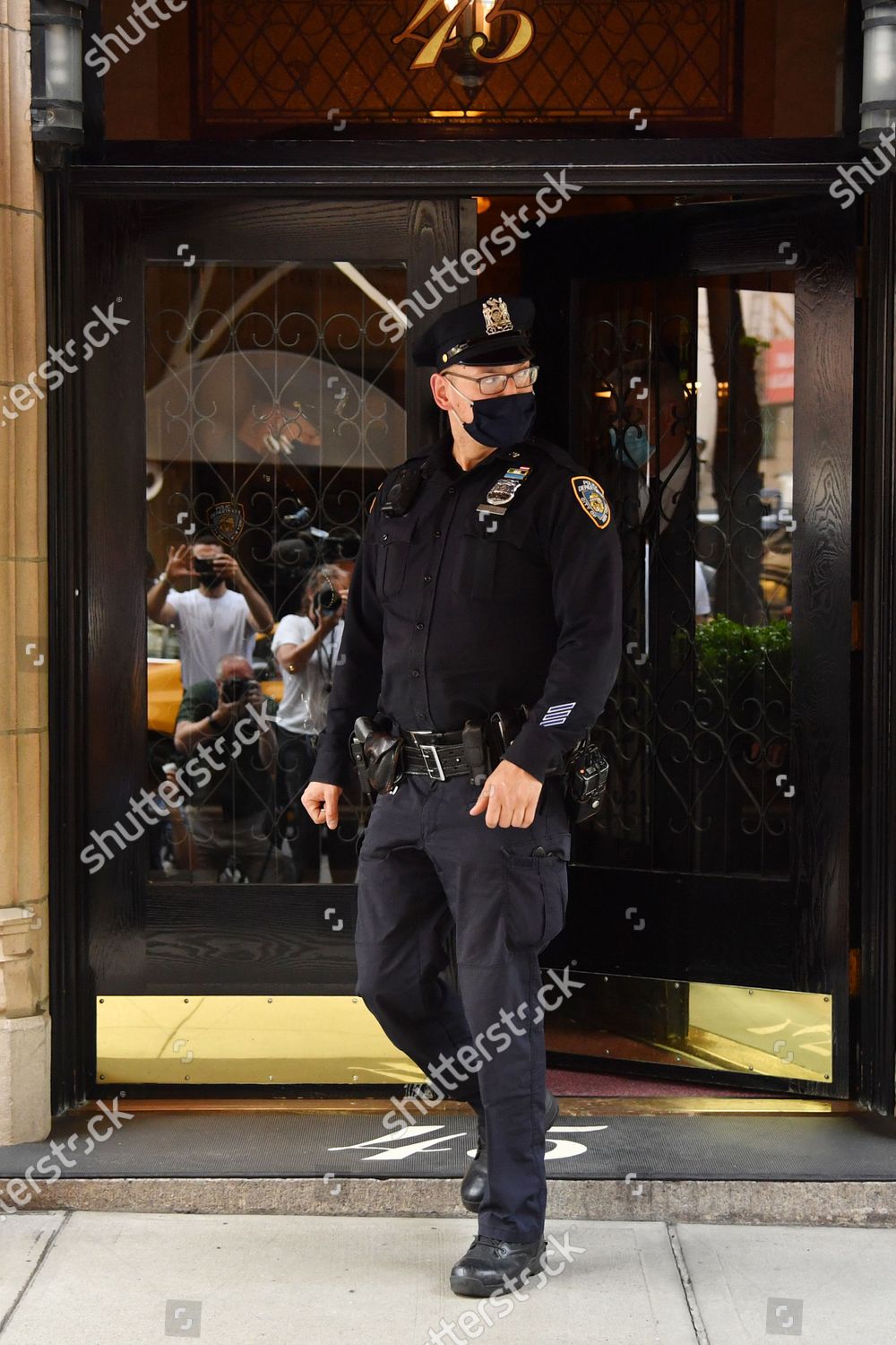 Police Rudy Giulianis Home On 66th Editorial Stock Photo - Stock Image ...