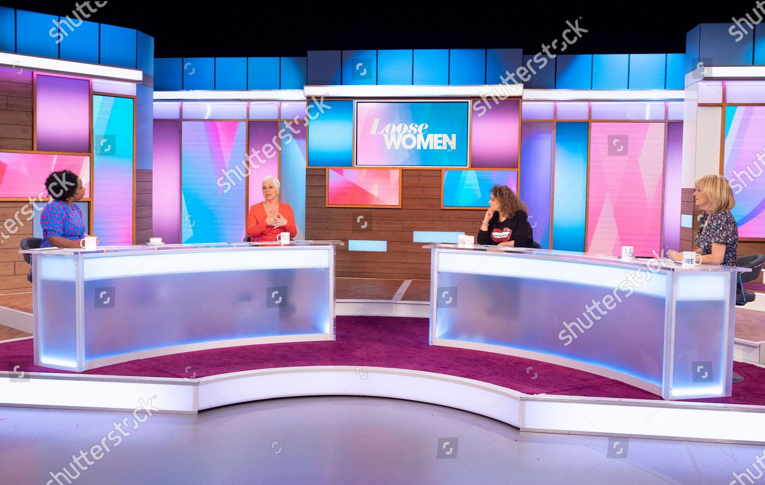 Charlene White Denise Welch Nadia Sawalha Editorial Stock Photo - Stock ...