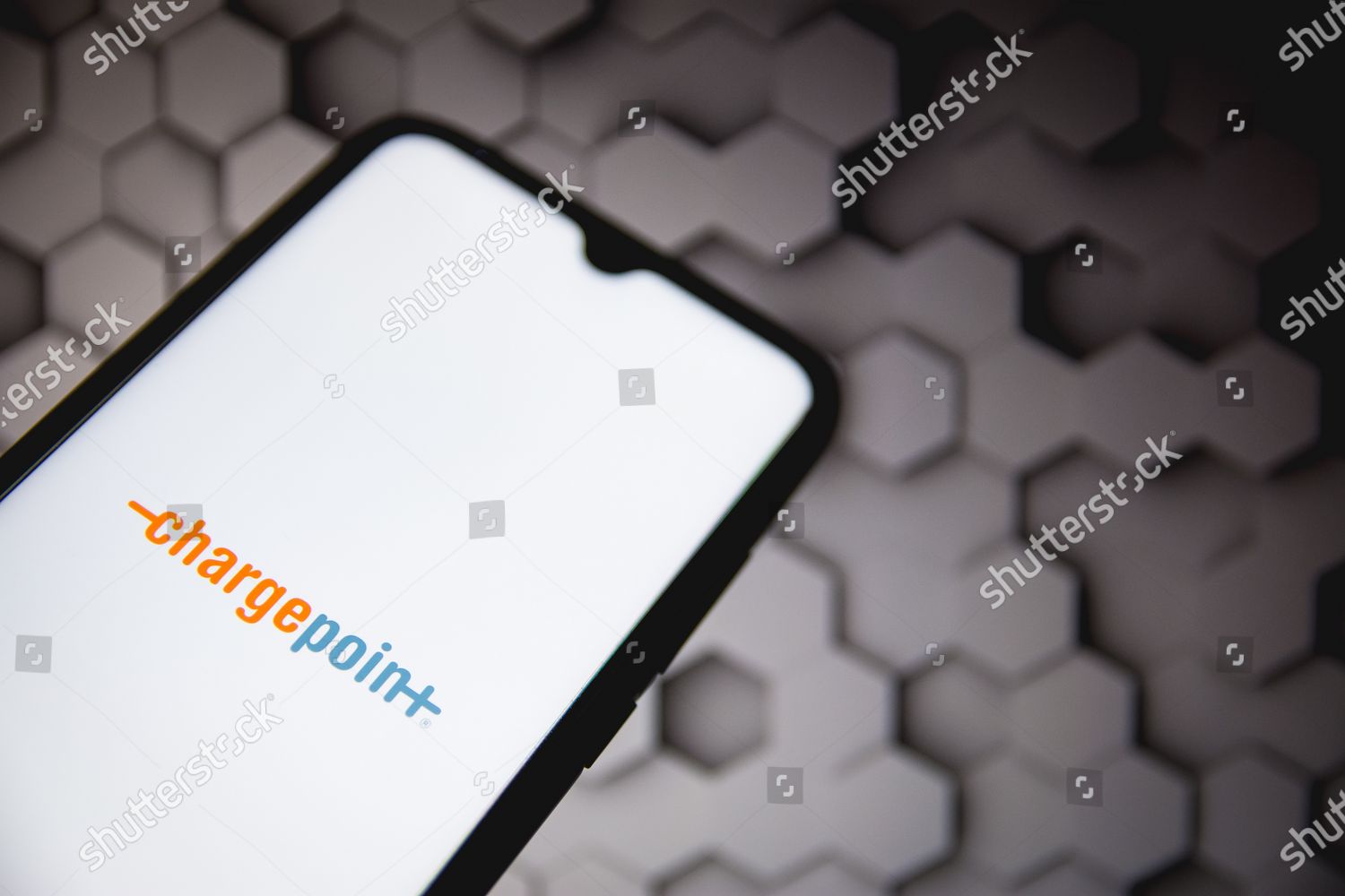 This Photo Illustration Chargepoint Logo Seen Editorial Stock Photo this-photo-illustration-chargepoint-logo-seen-editorial-stock-photo