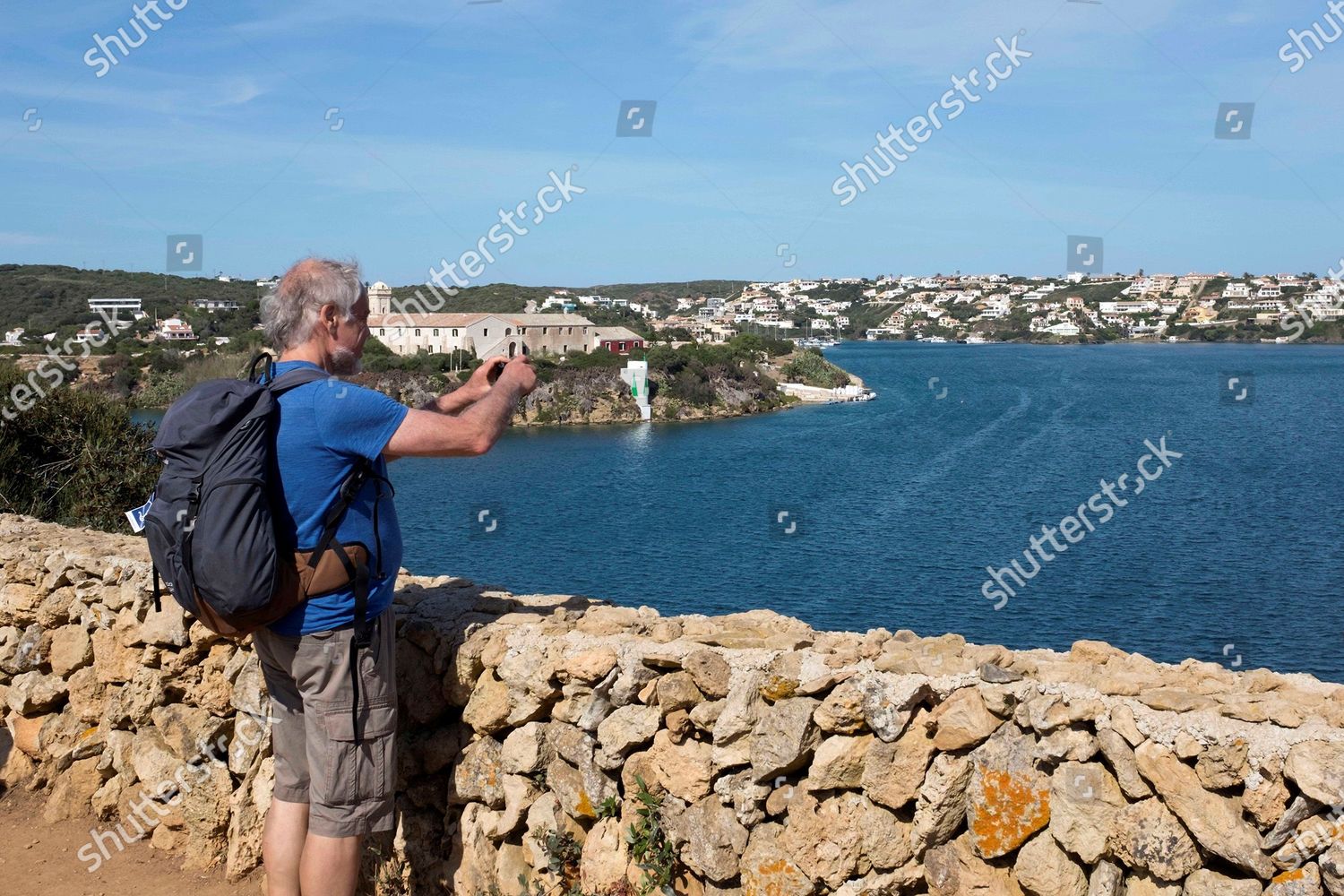 German Tourist Takes Photograph While Walking Editorial Stock Photo ...